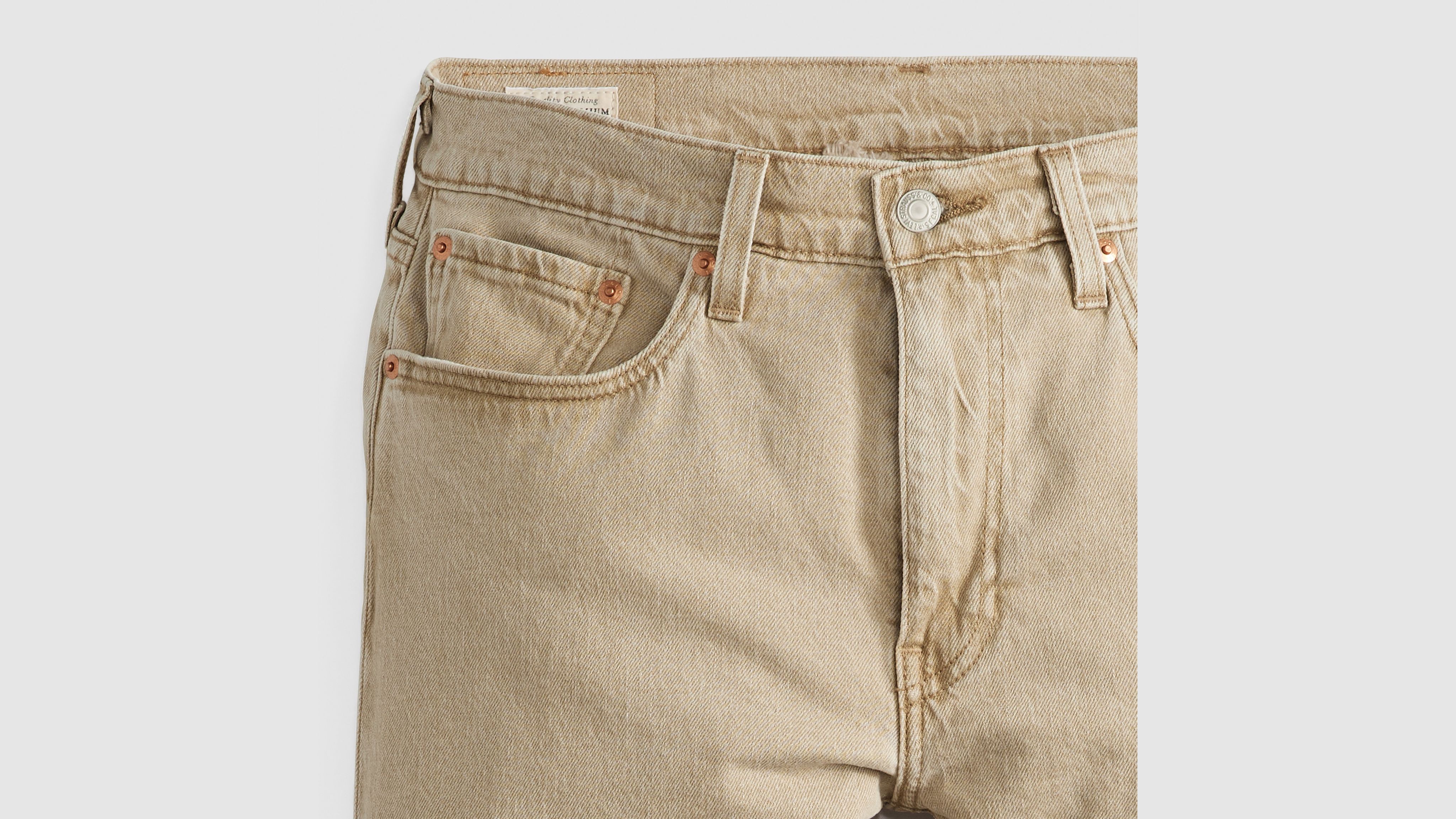 502™ Taper Jeans - Beige | Levi's® SE