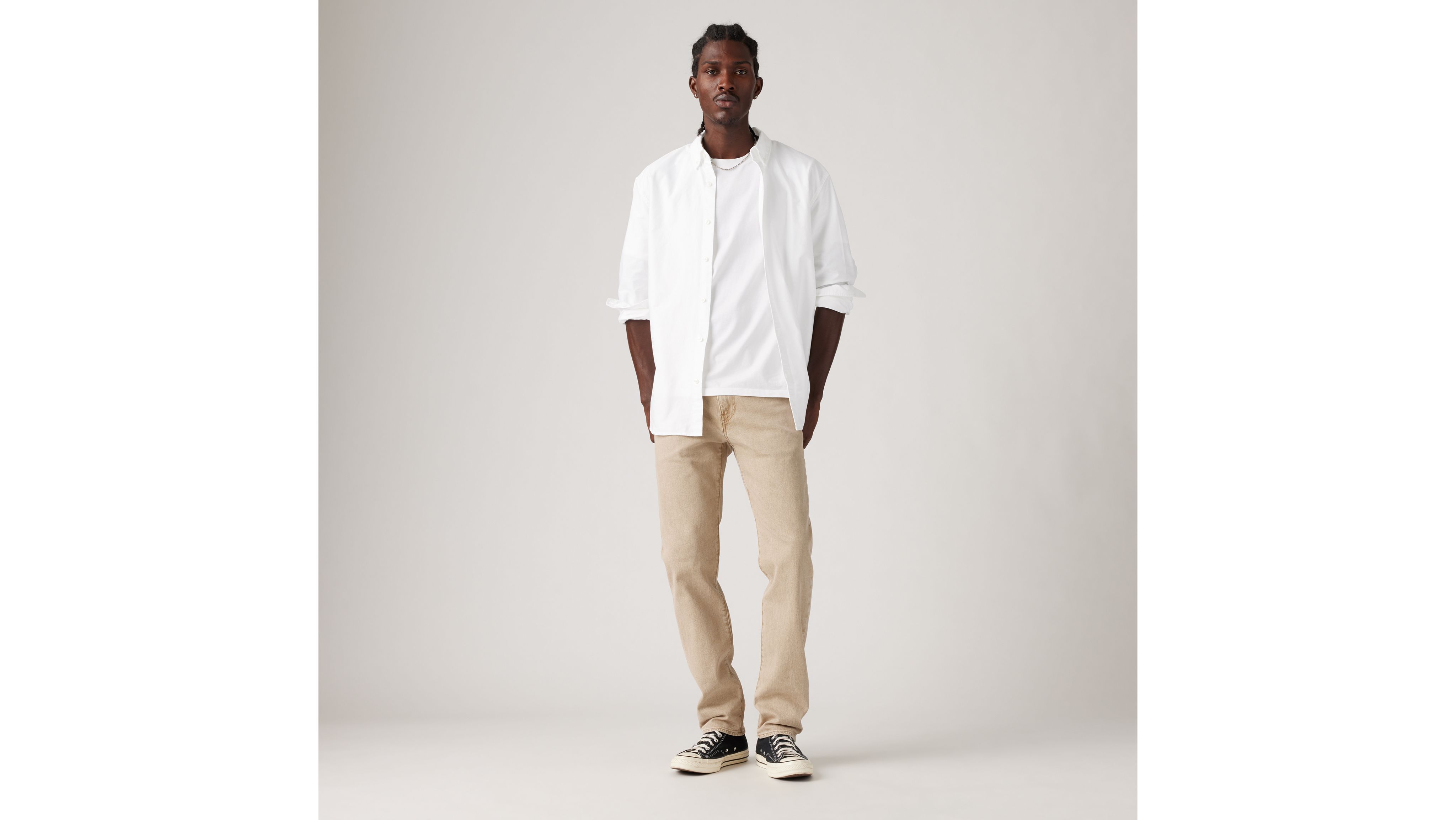 502™ Taper Jeans - Beige | Levi's® NO