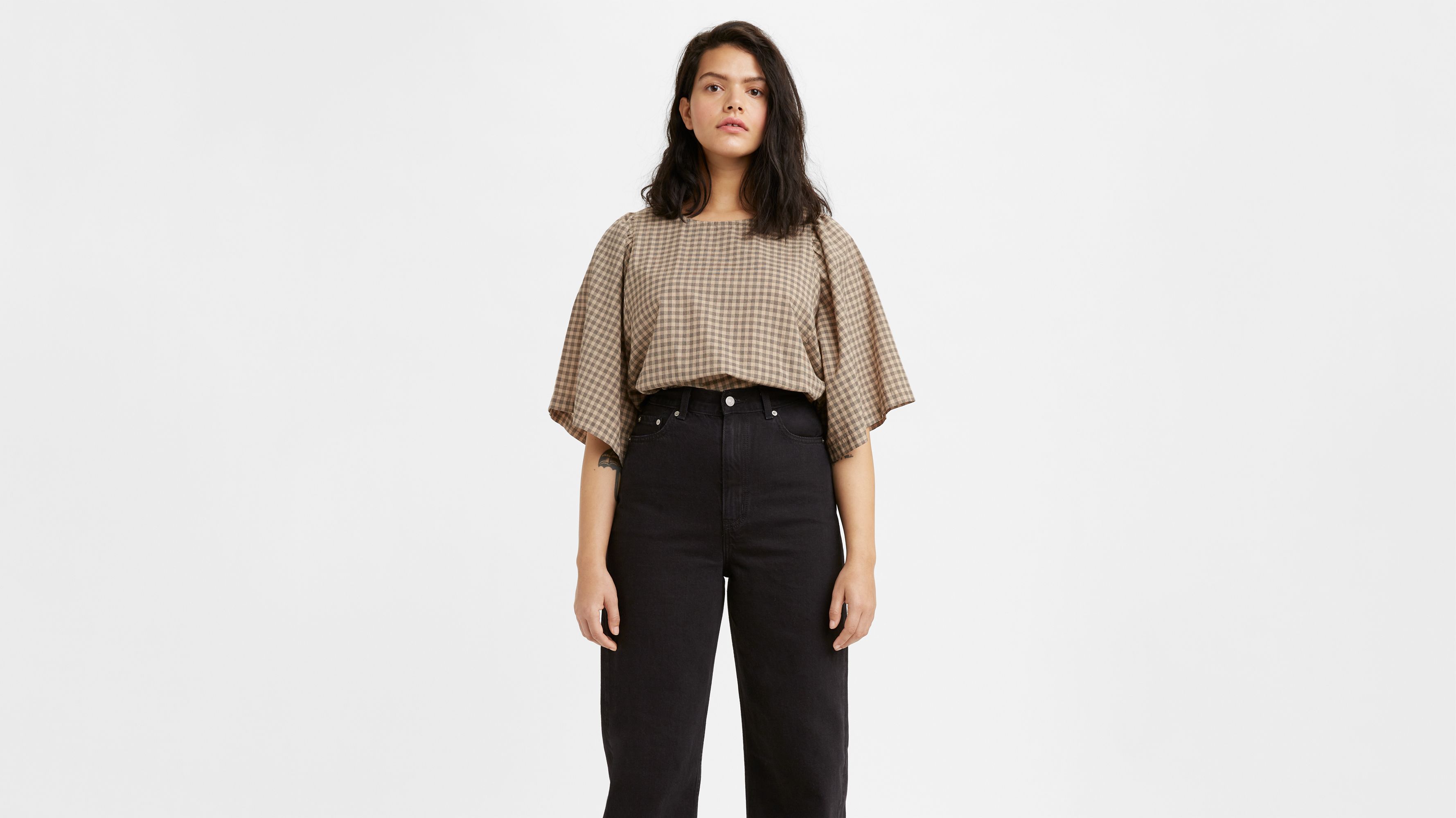 Lucy Wing Top - Brown | Levi's® US