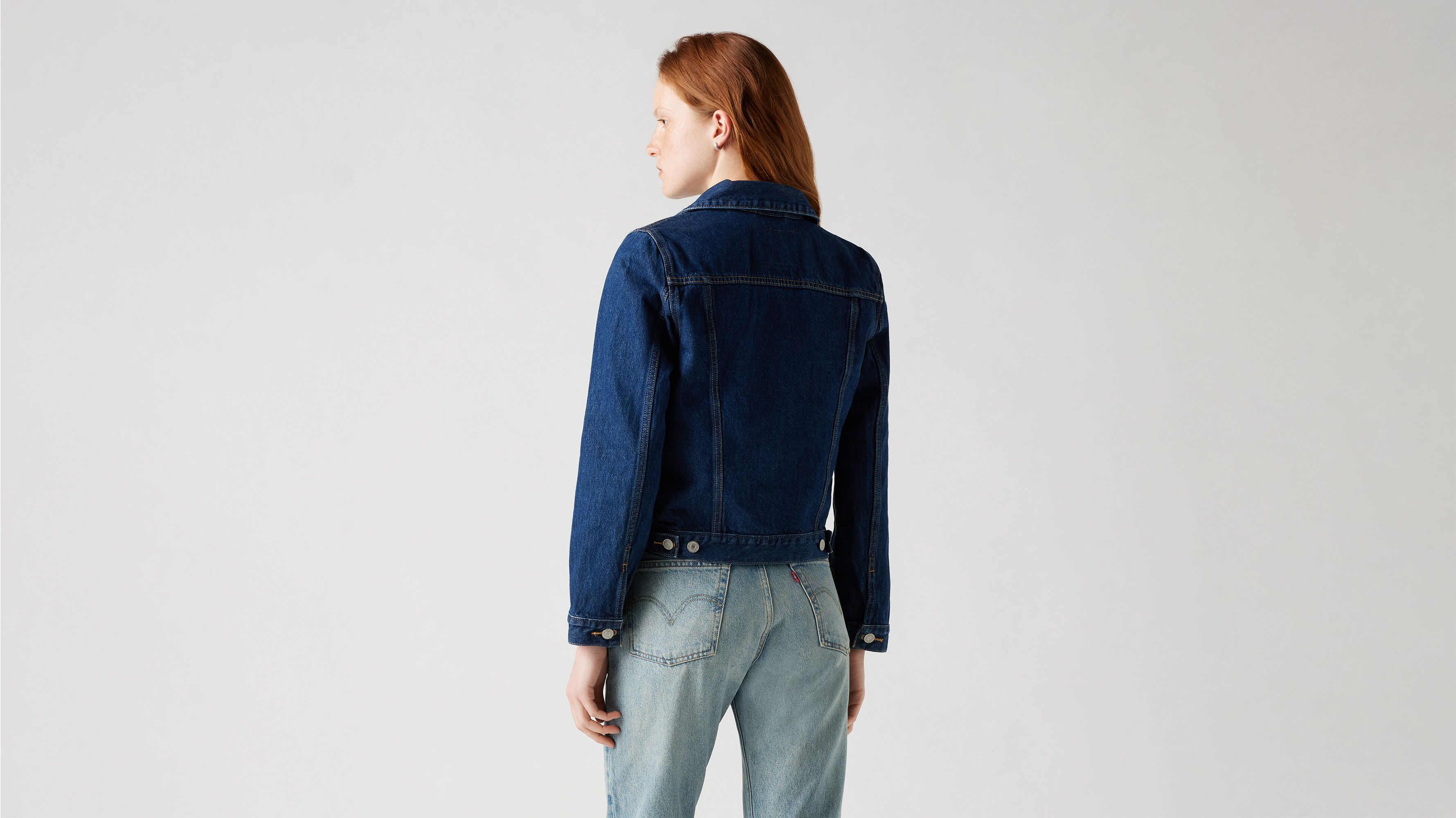 The Original Trucker Jacket - Blue | Levi's® GB