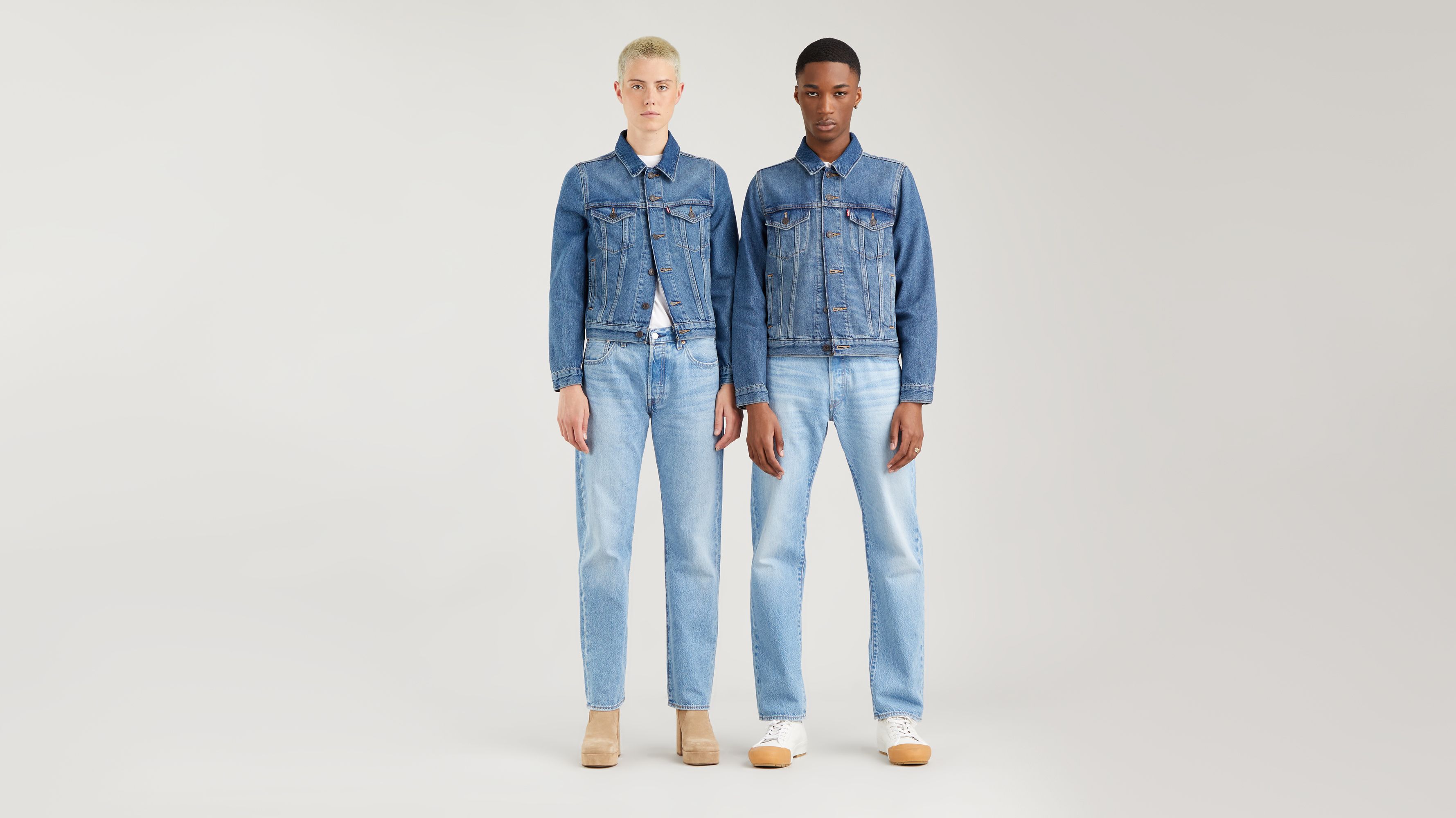 The Original Trucker Jacket - Blue | Levi's® AT