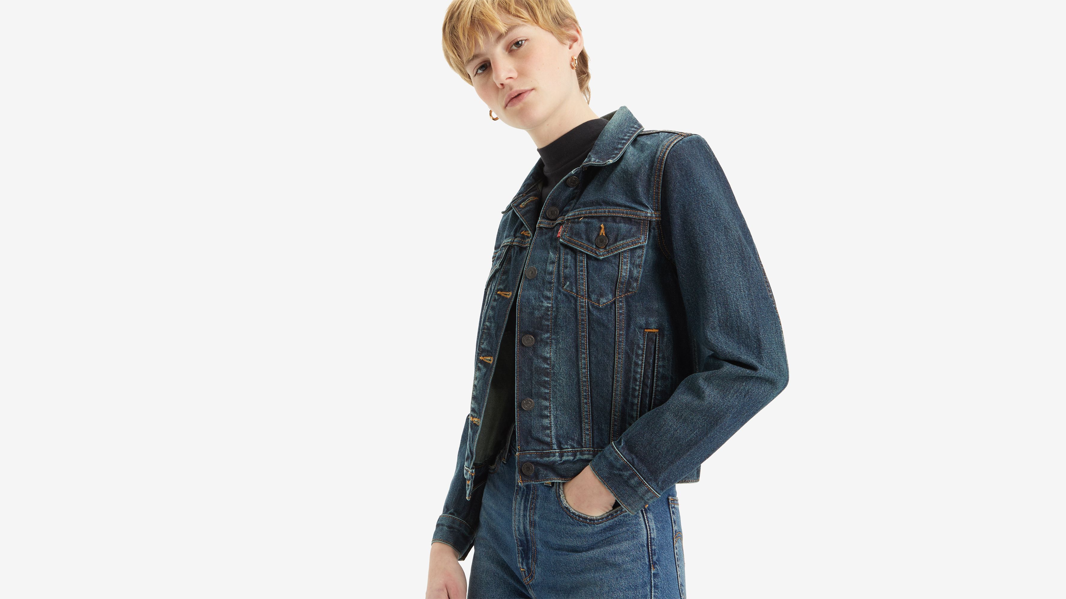 Original Trucker Jacket - Blue | Levi's® FR