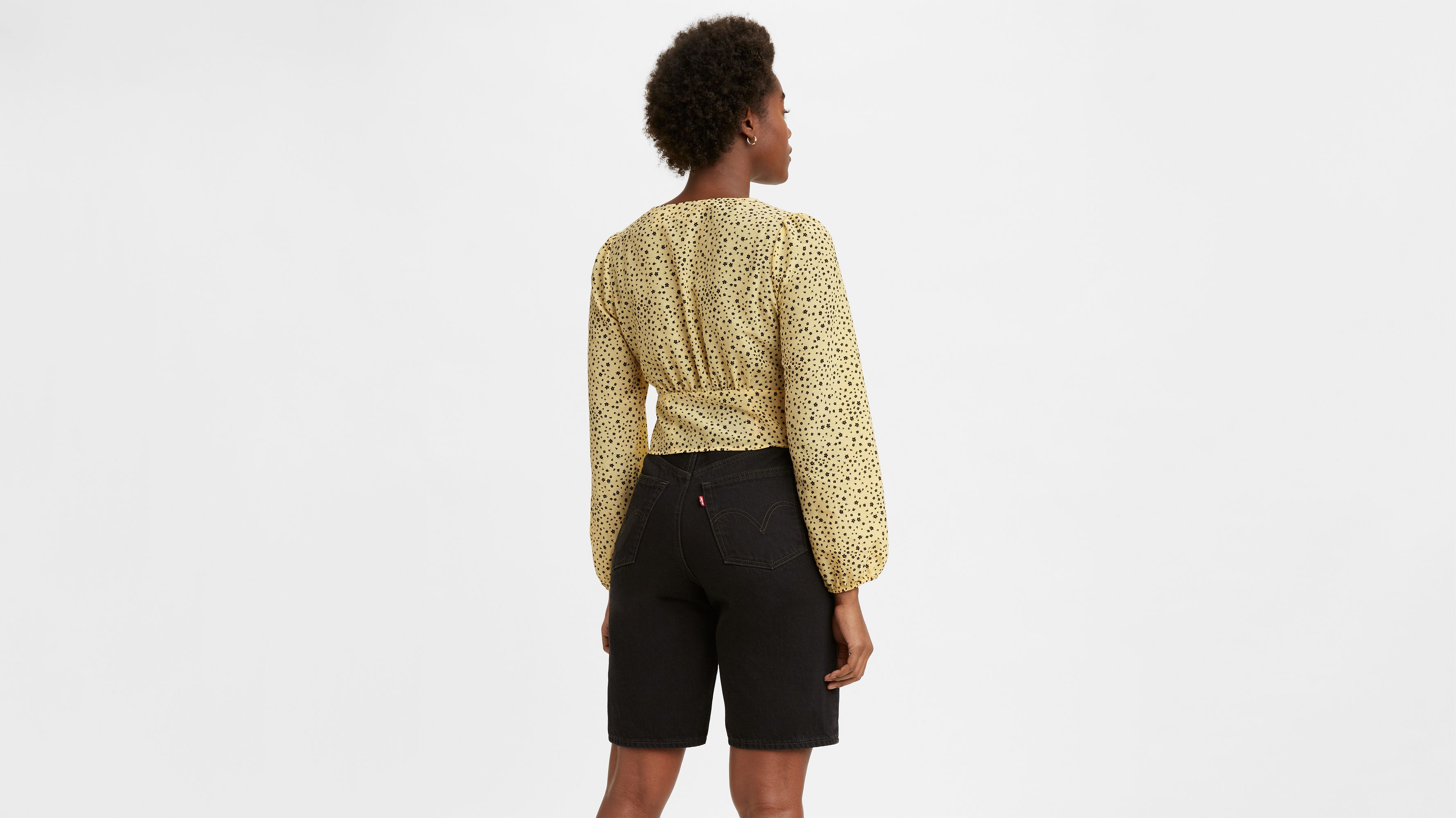 Sophia Puff Sleeve Top - Yellow | Levi's® US