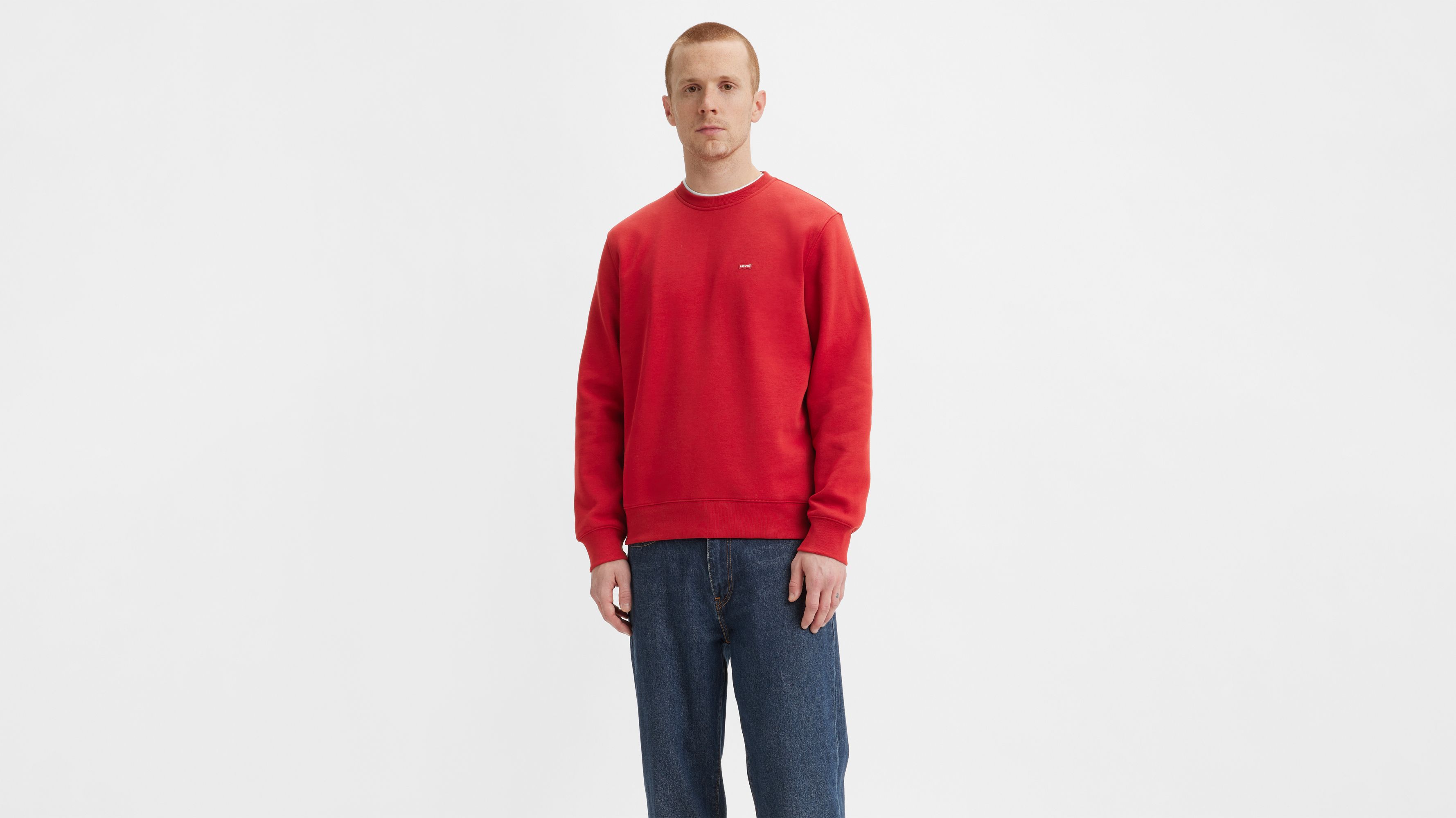 Sudadera De Cuello Redondo Core Ng - Rojo | Levi's® ES