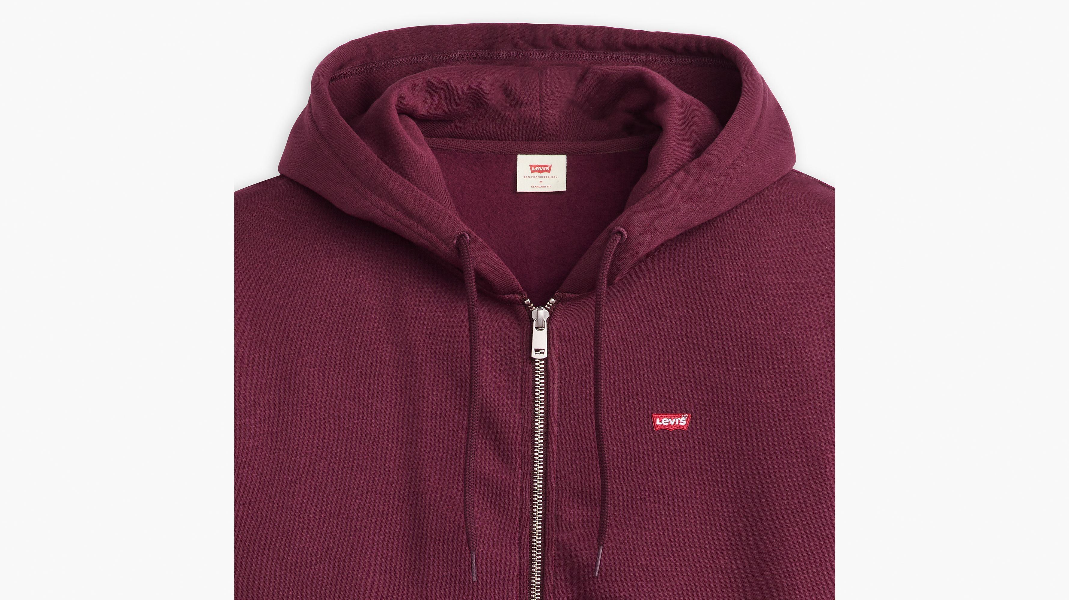 Classic Housemark Zip-up Hoodie Sweatshirt - Red | Levi's® US