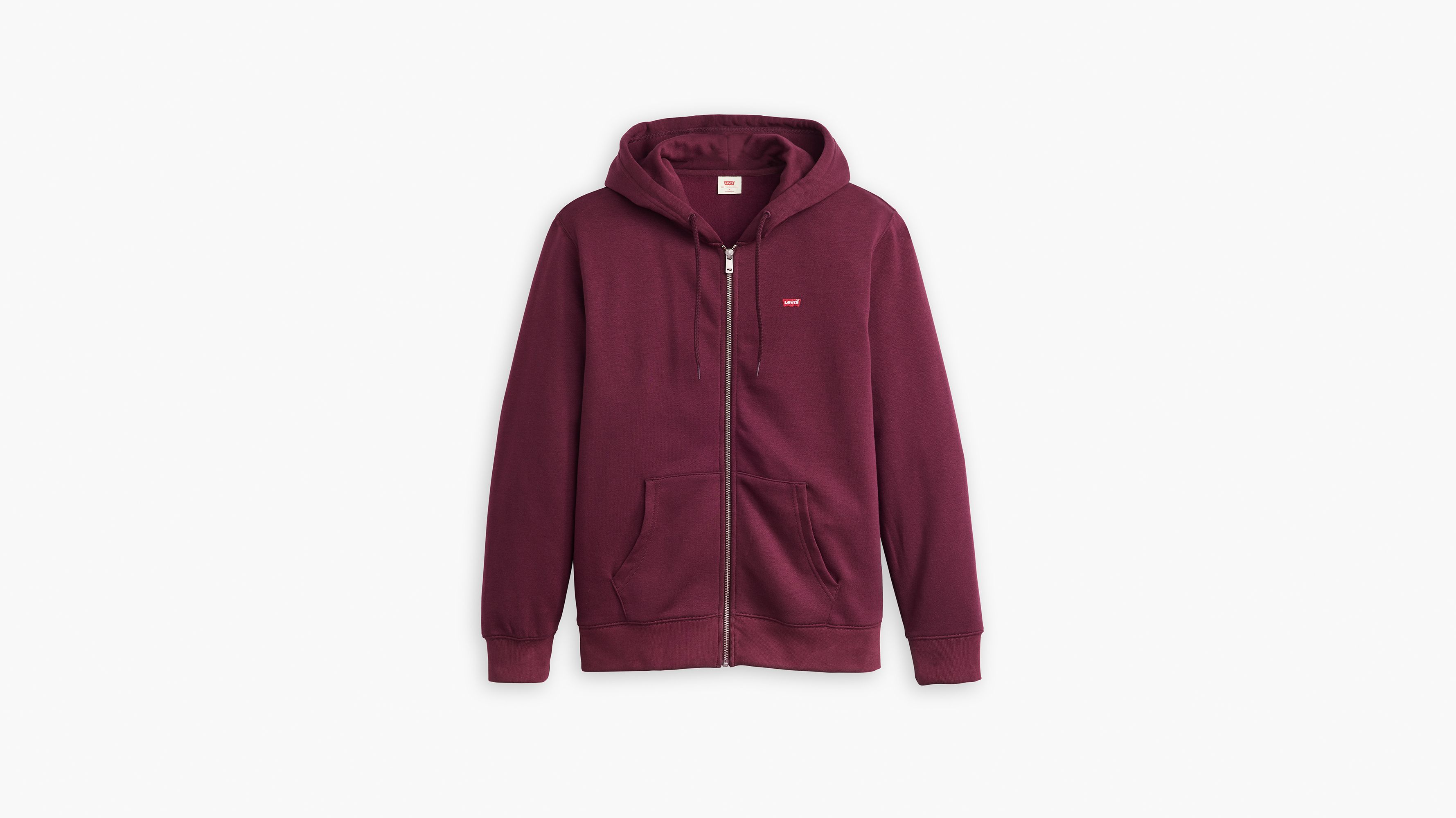 Classic Housemark Zip-up Hoodie Sweatshirt - Red | Levi's® US