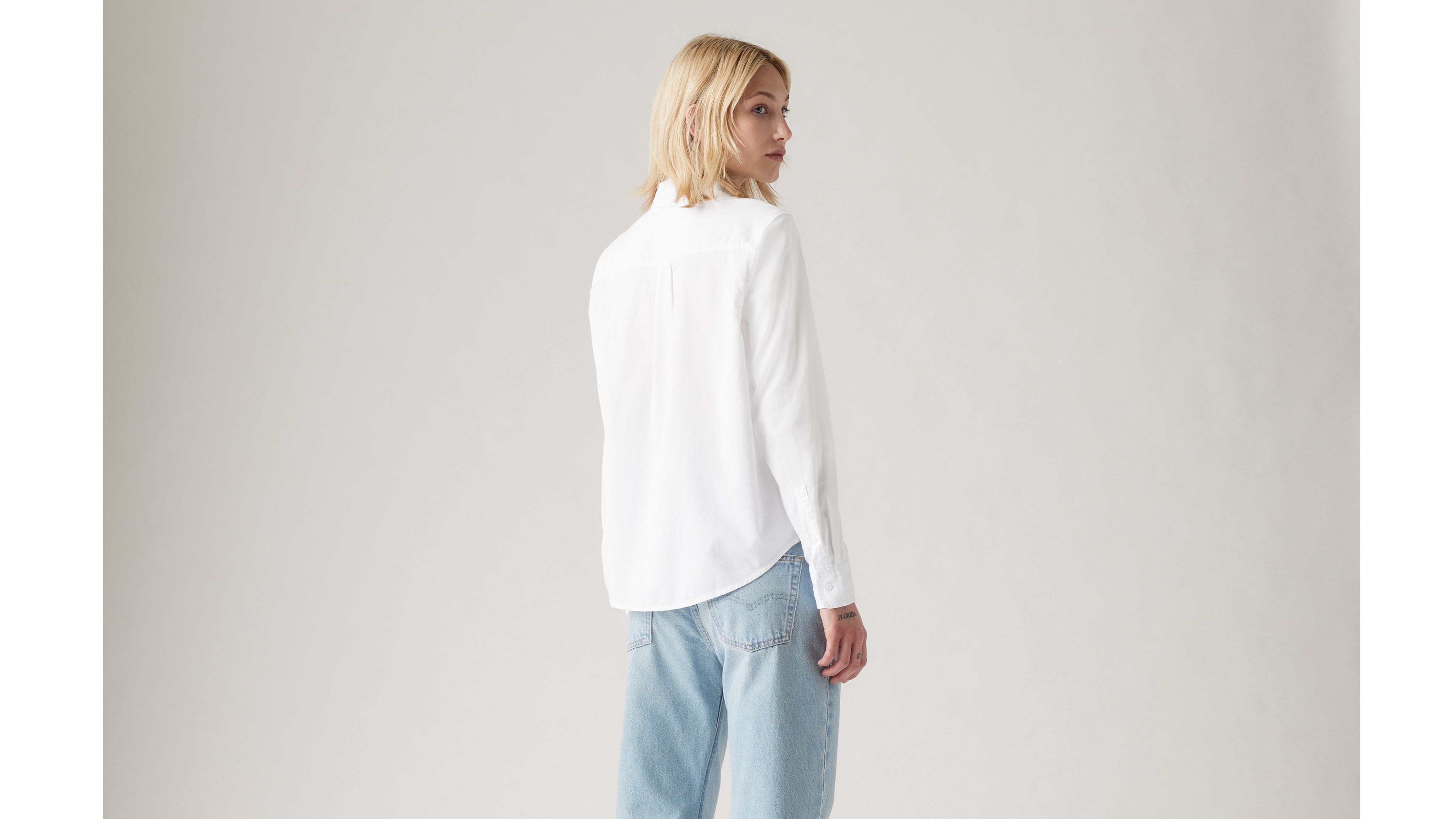 The Classic Shirt - White | Levi's® NO