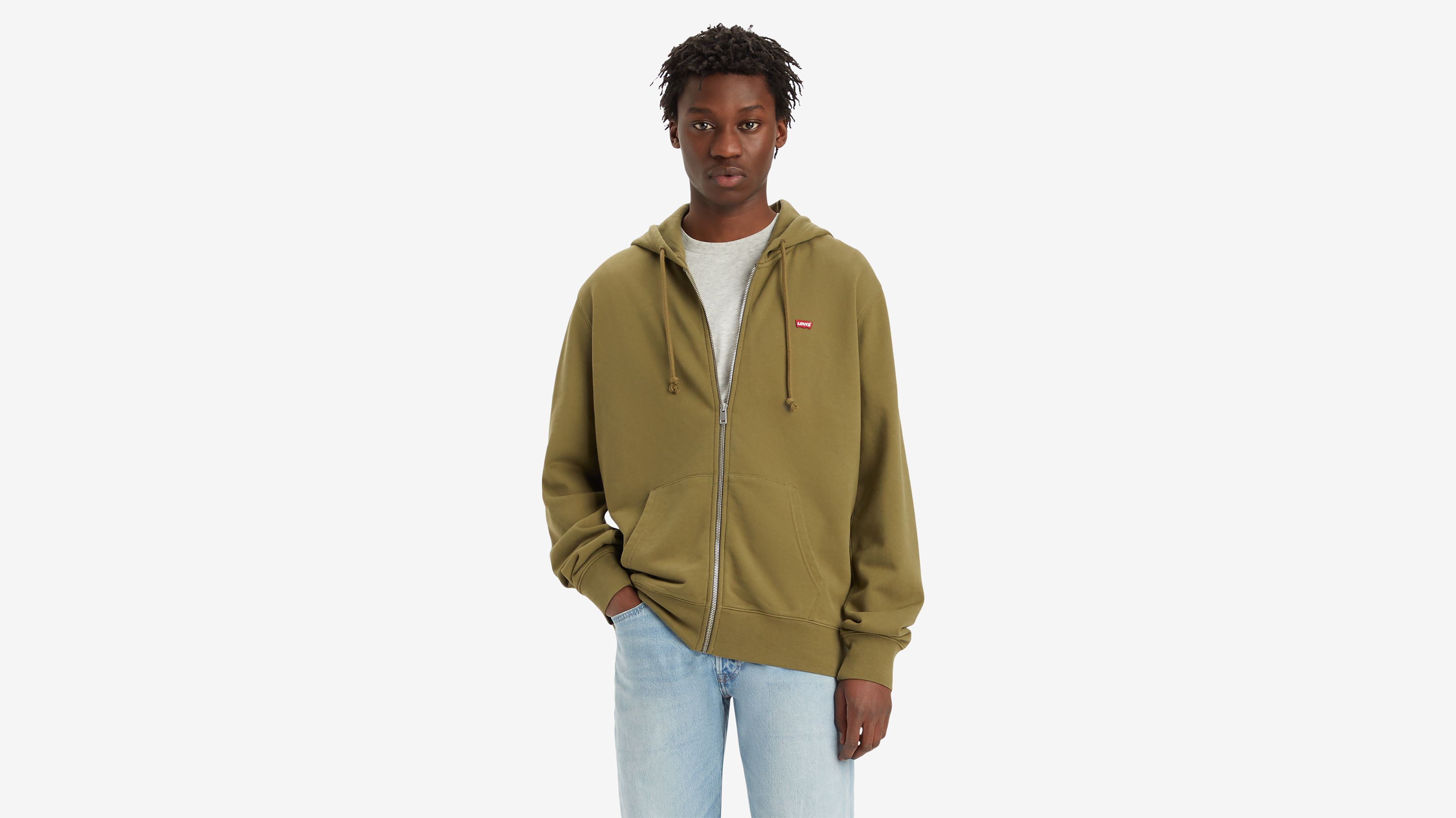 Original Zip-up Hoodie - Green | Levi's® CH