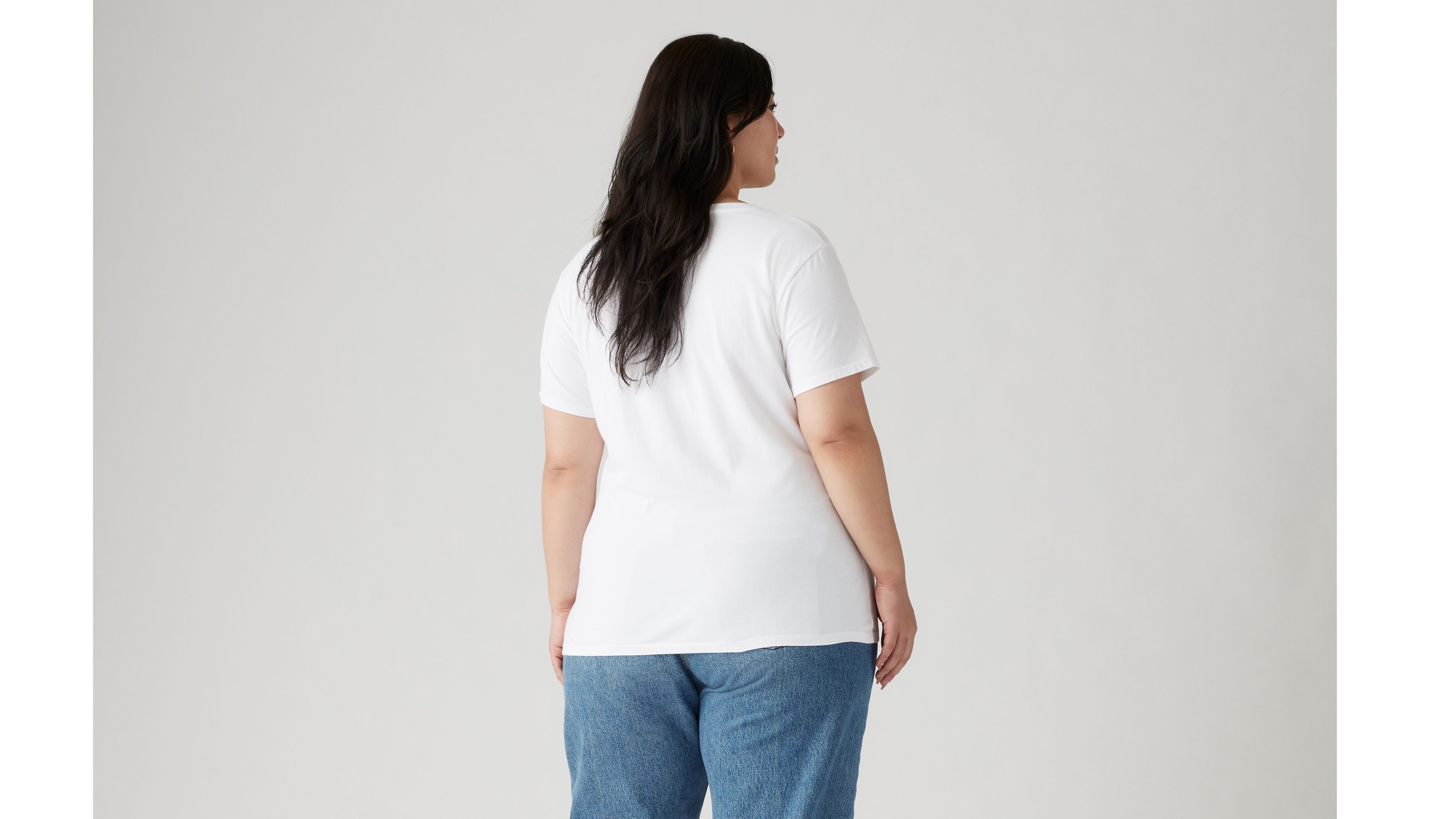 Perfect Logo Tee (plus Size) - White | Levi's® GB