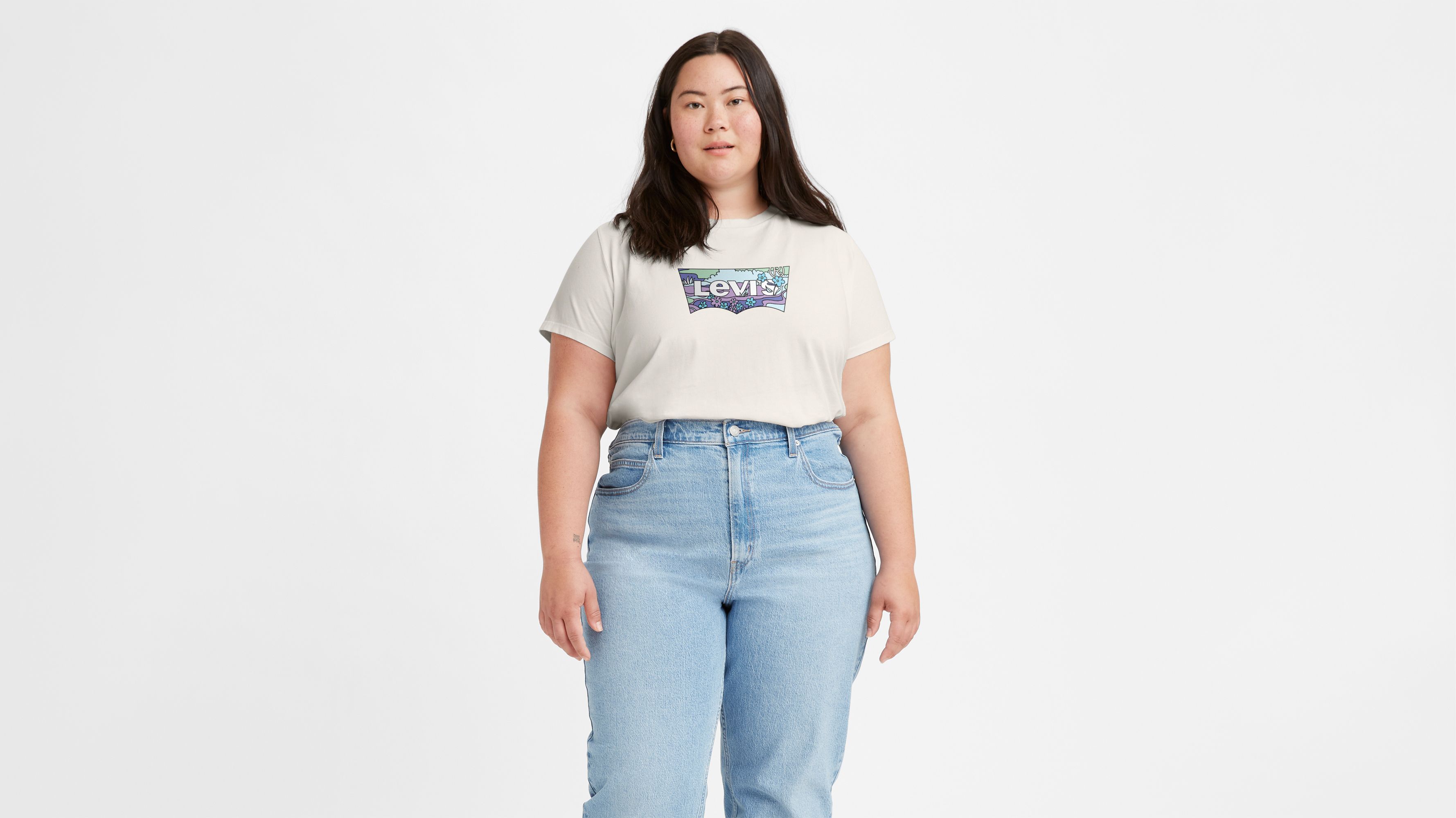 Perfect T-shirt (plus Size) - White | Levi's® US