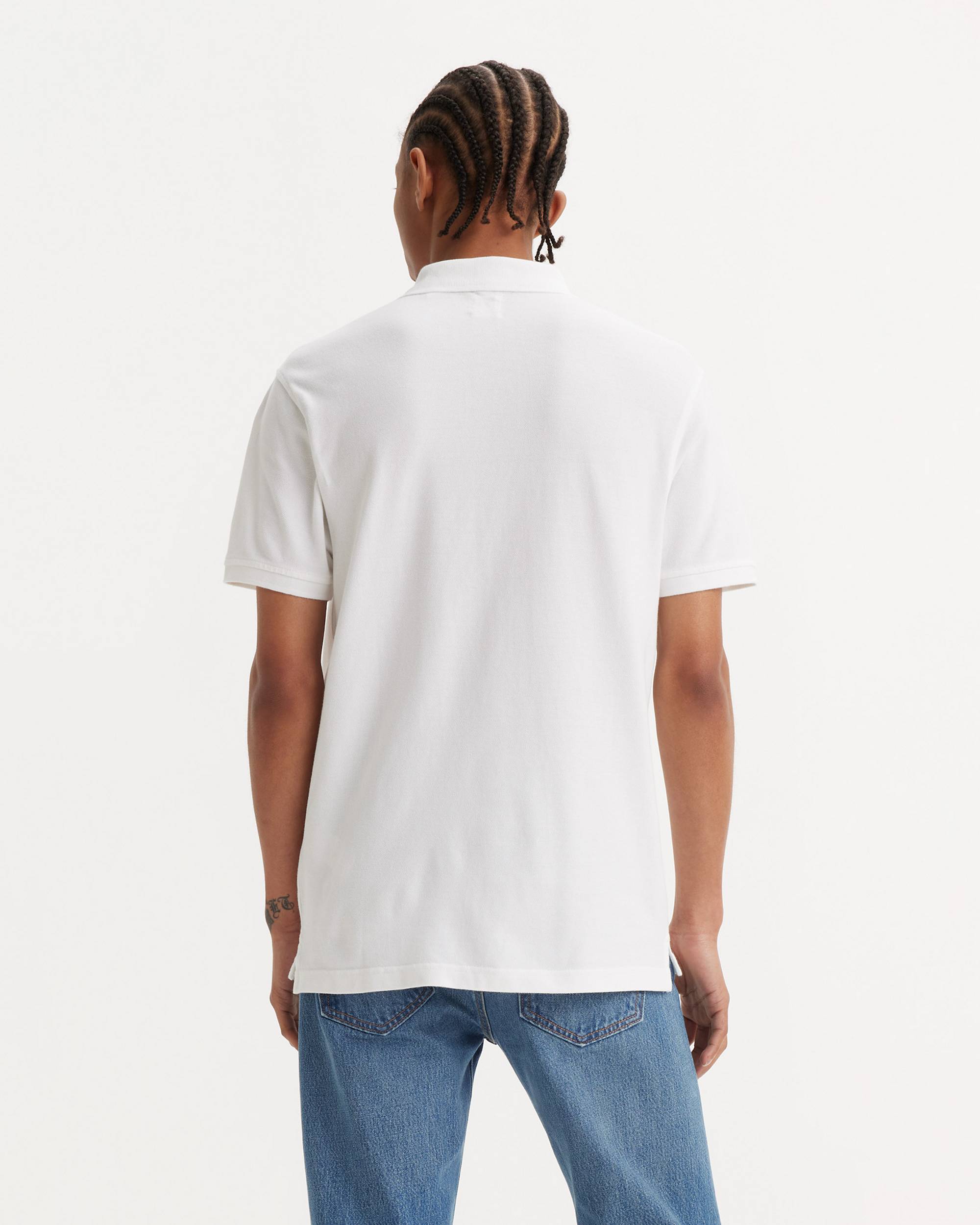 Housemark Polo Shirt - White | Levi's® US Housemark Polo Shirt - White | Levi's® US