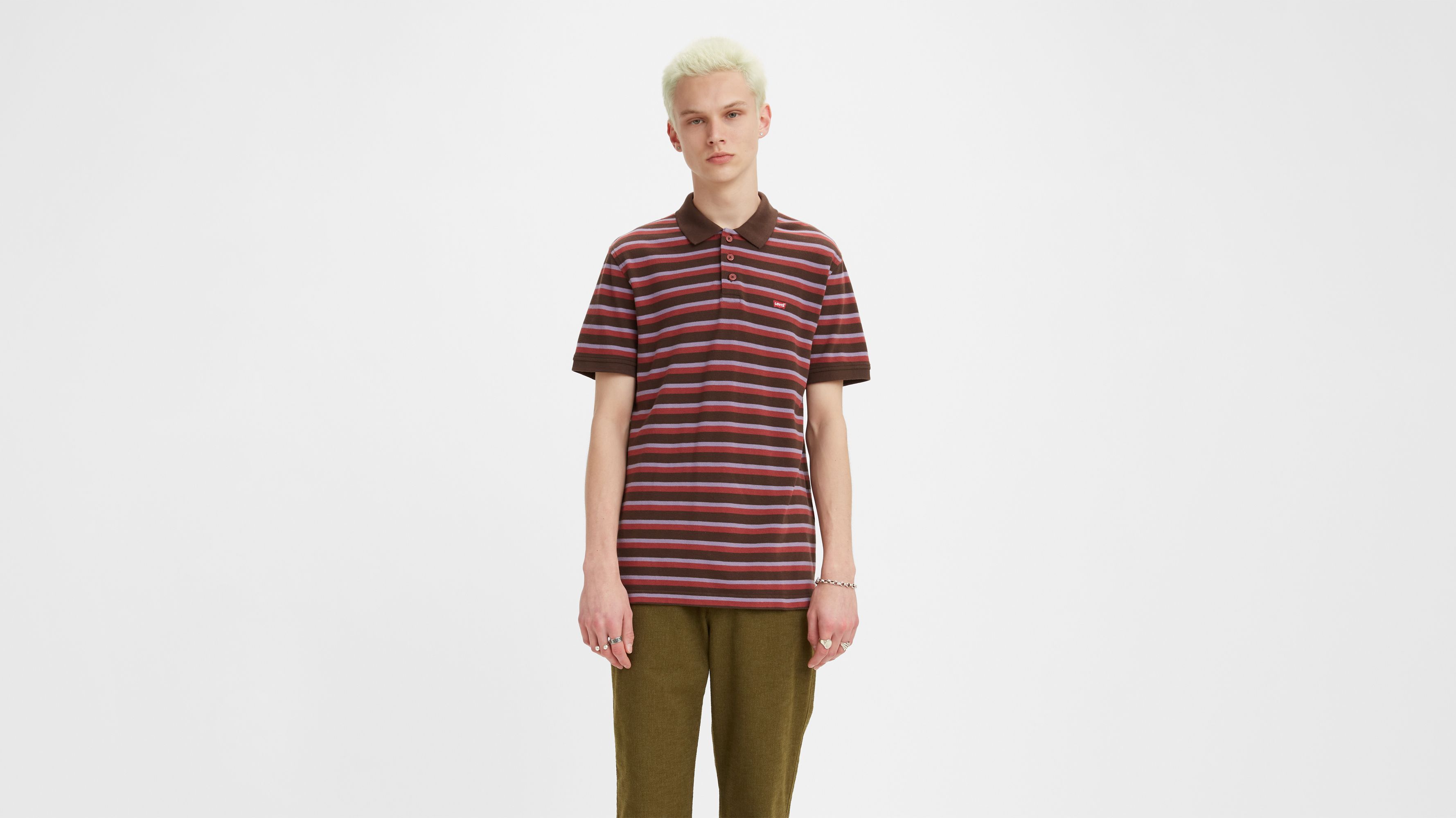 Housemark Polo Shirt - Brown | Levi's® US