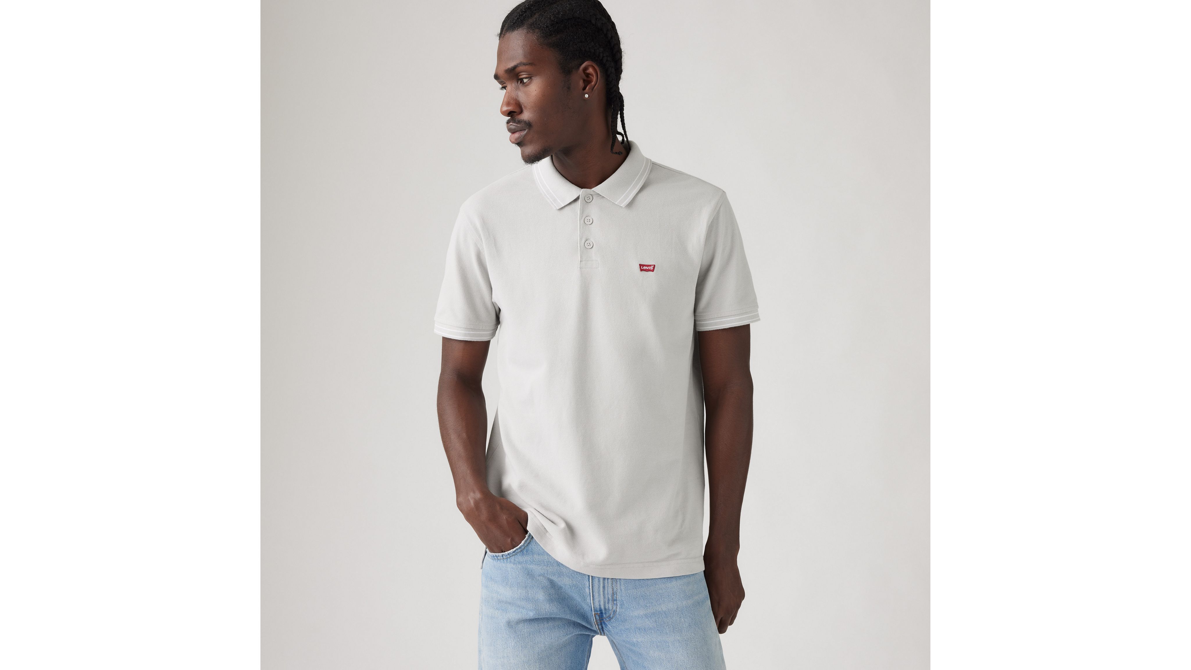 Housemark Polo Shirt - Grey | Levi's® DE