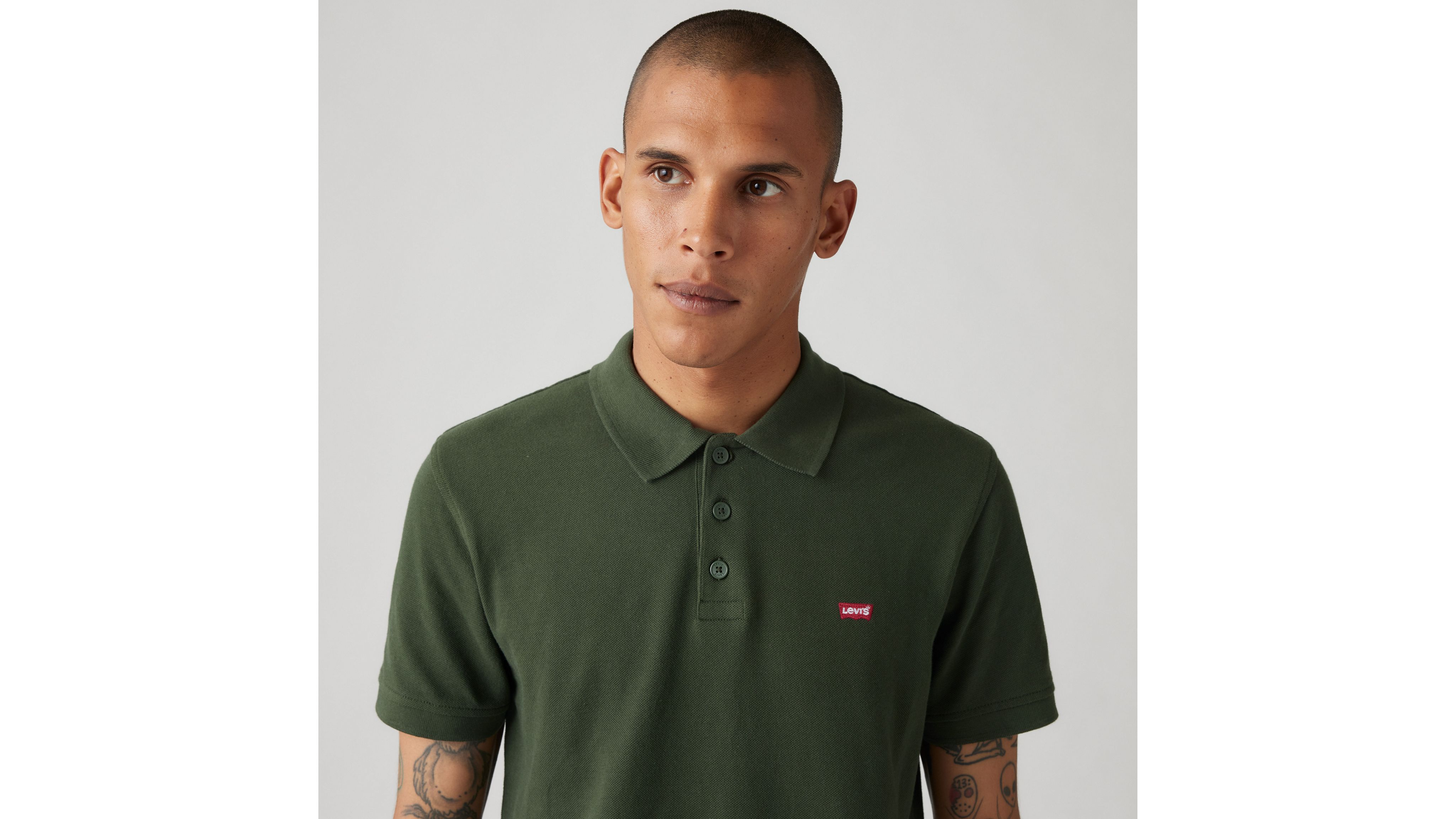 Housemark Polo Shirt - Green | Levi's® AT