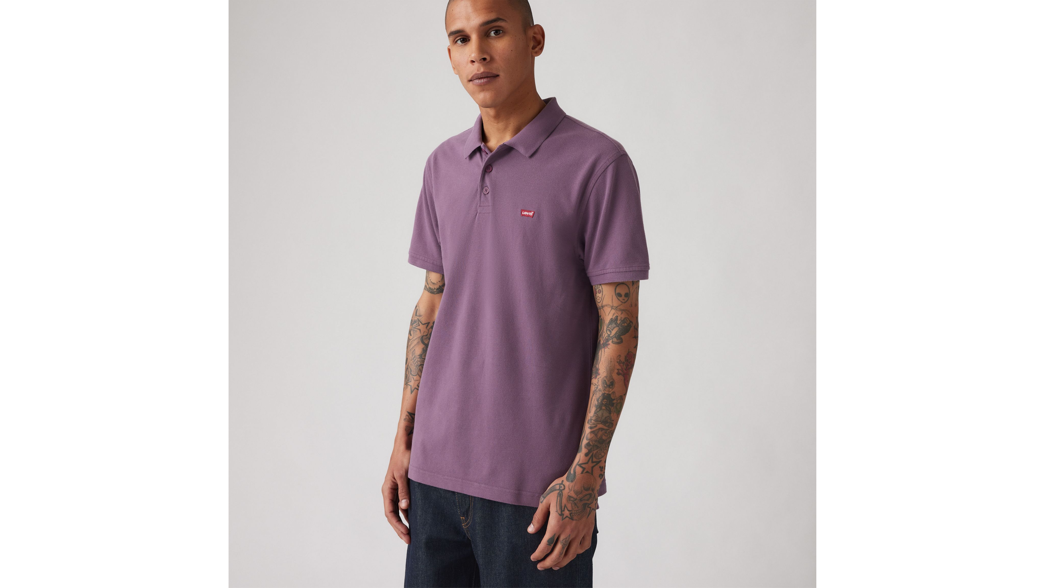 Housemark Polo Shirt - Purple | Levi's® NO