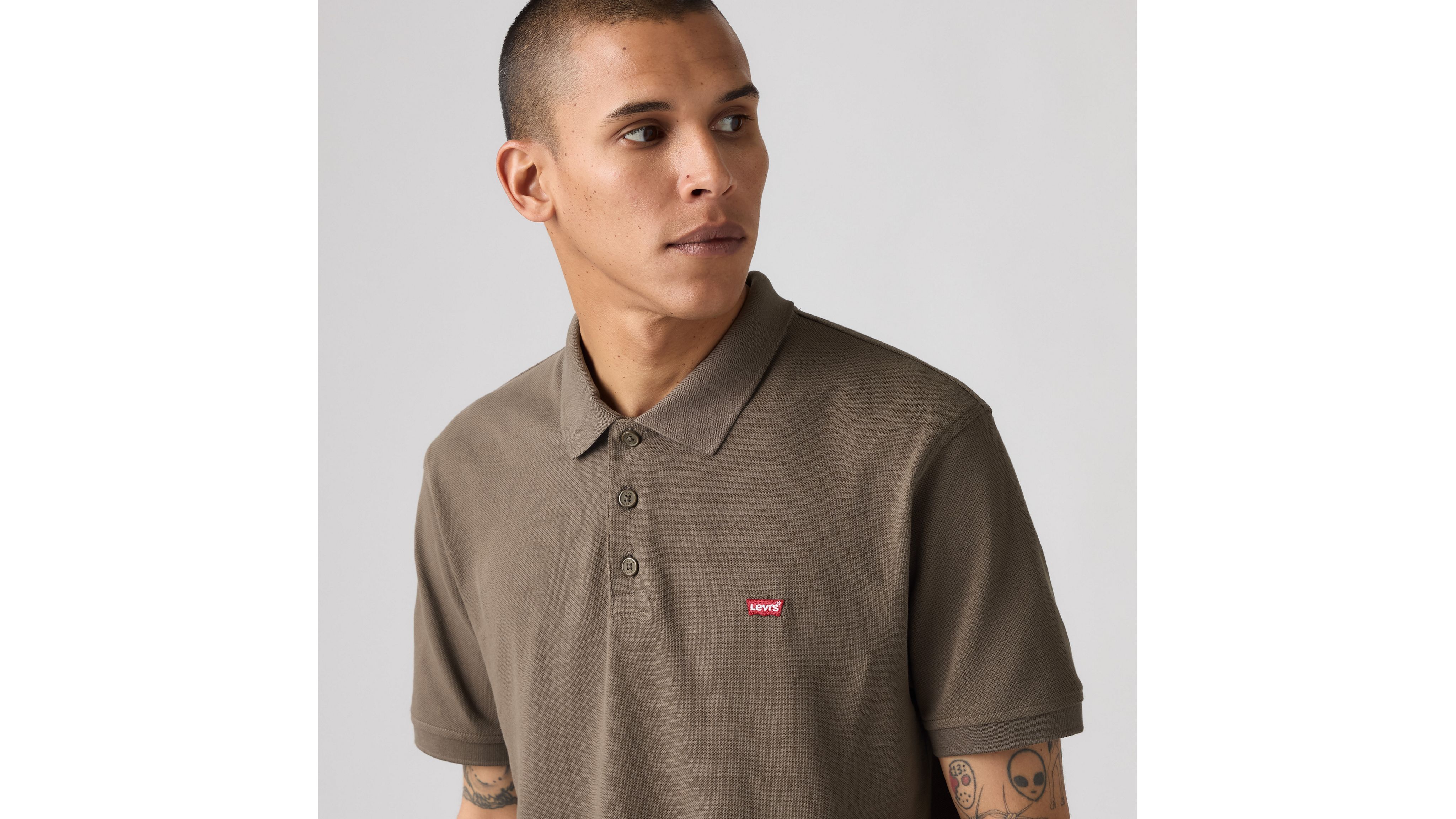 Koszulka Polo Housemark - Khaki | Levi's® PL