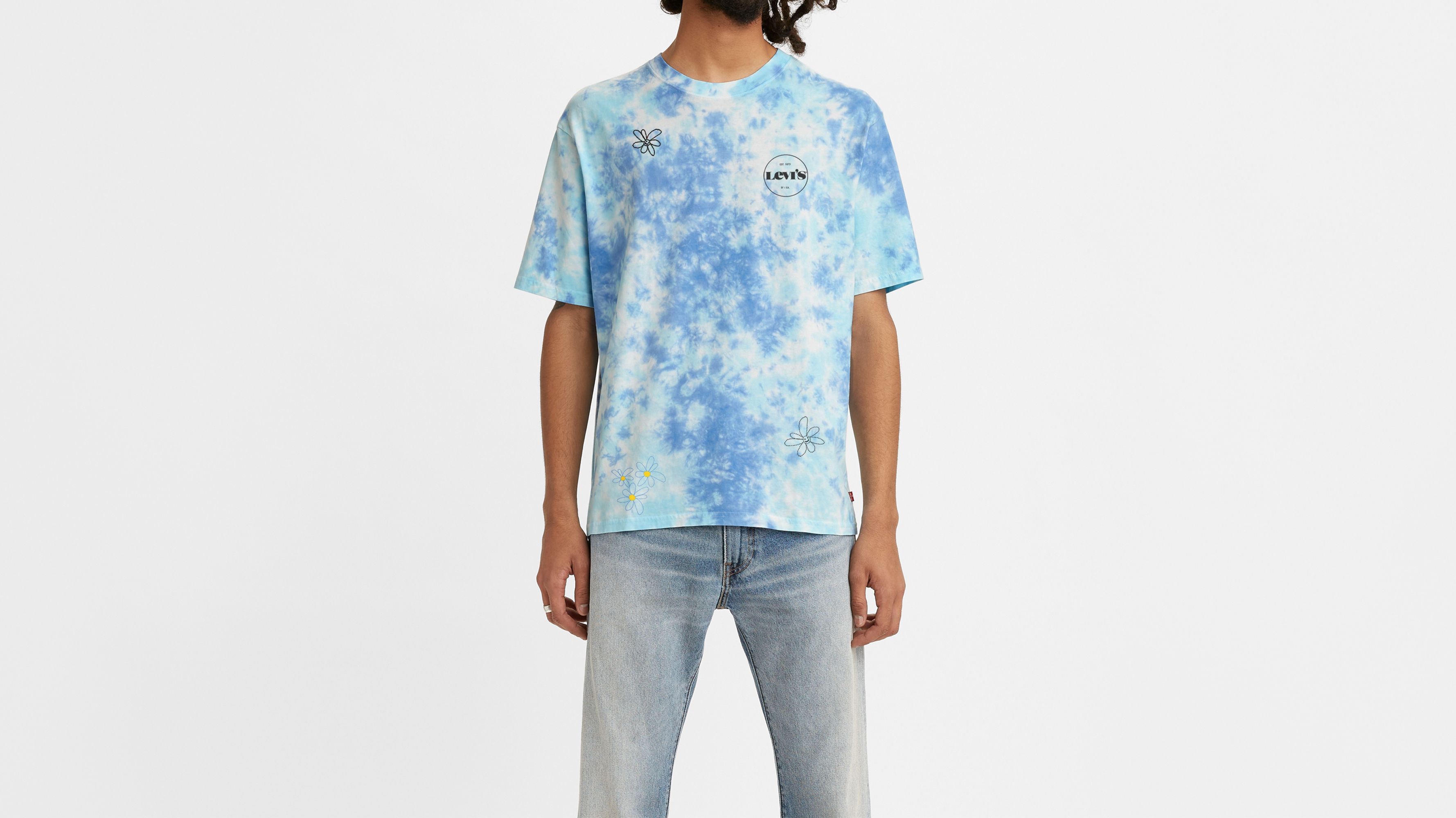T-shirt griffonné vintage moderne détends-toi - multicolore | Levi's® CA