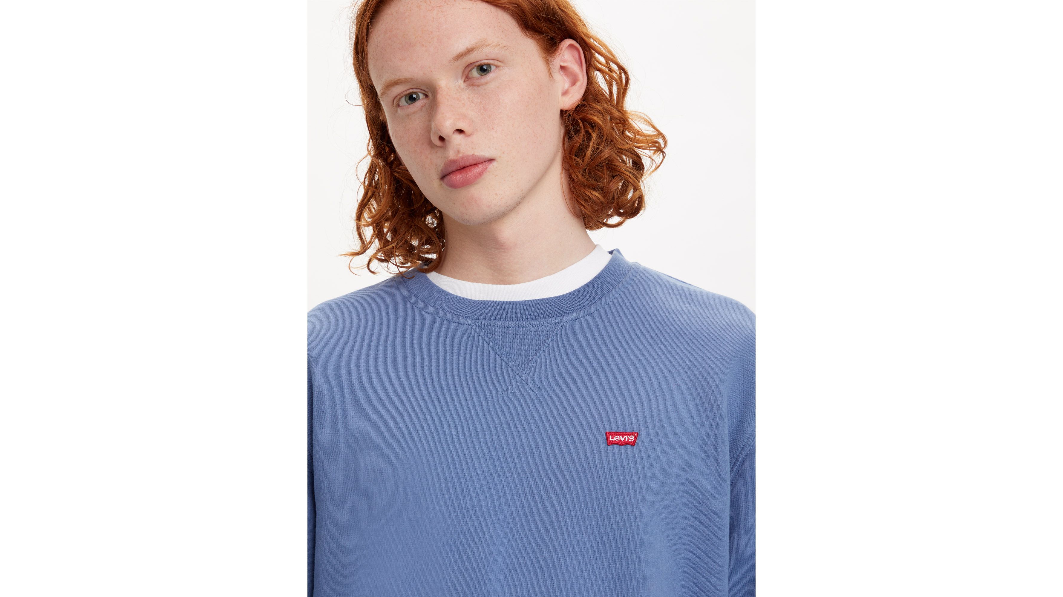New Original Crewneck Sweatshirt - Blue | Levi's® AZ