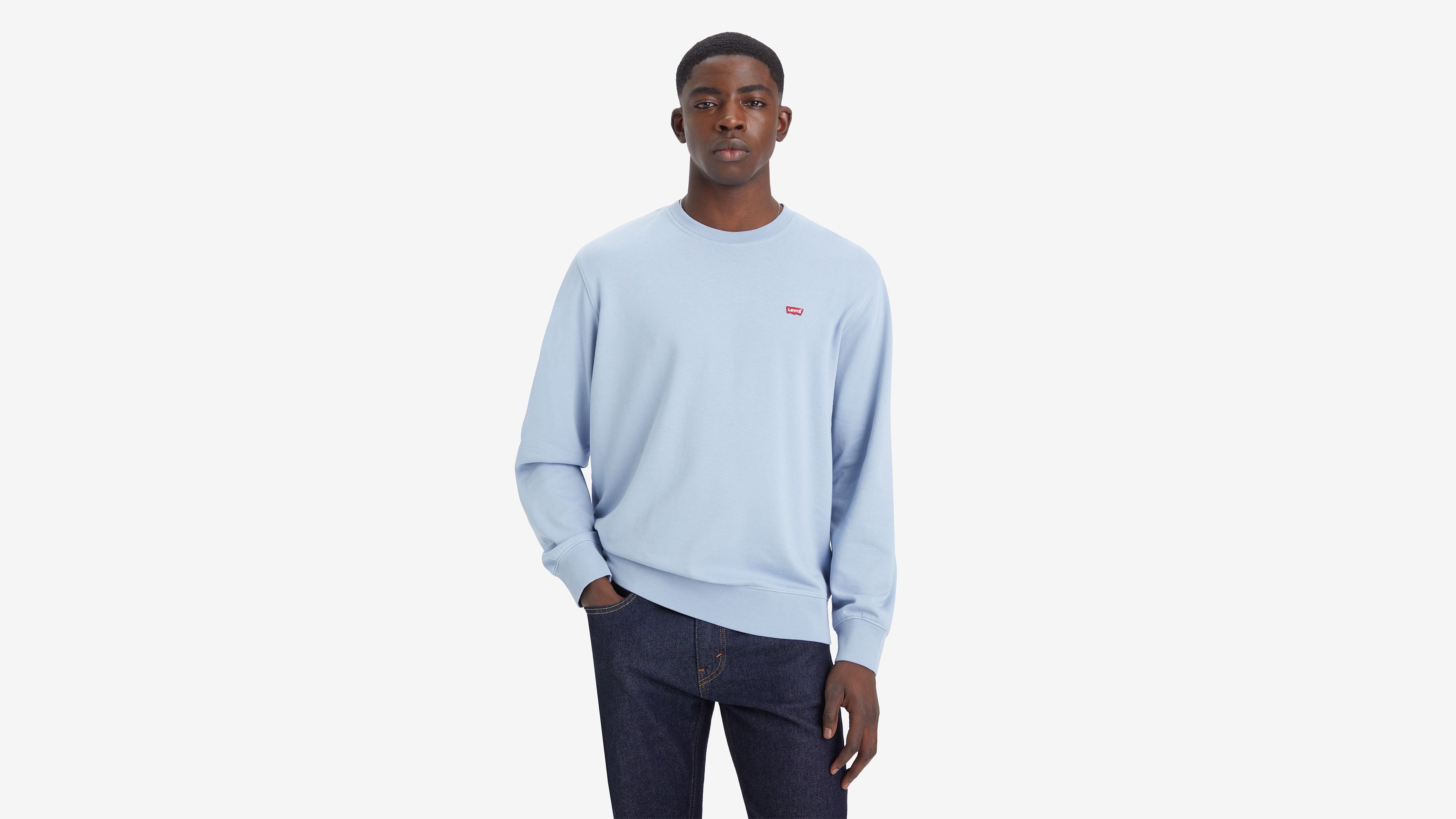 Original Housemark Rundhals-sweatshirt - Blau | Levi's® DE