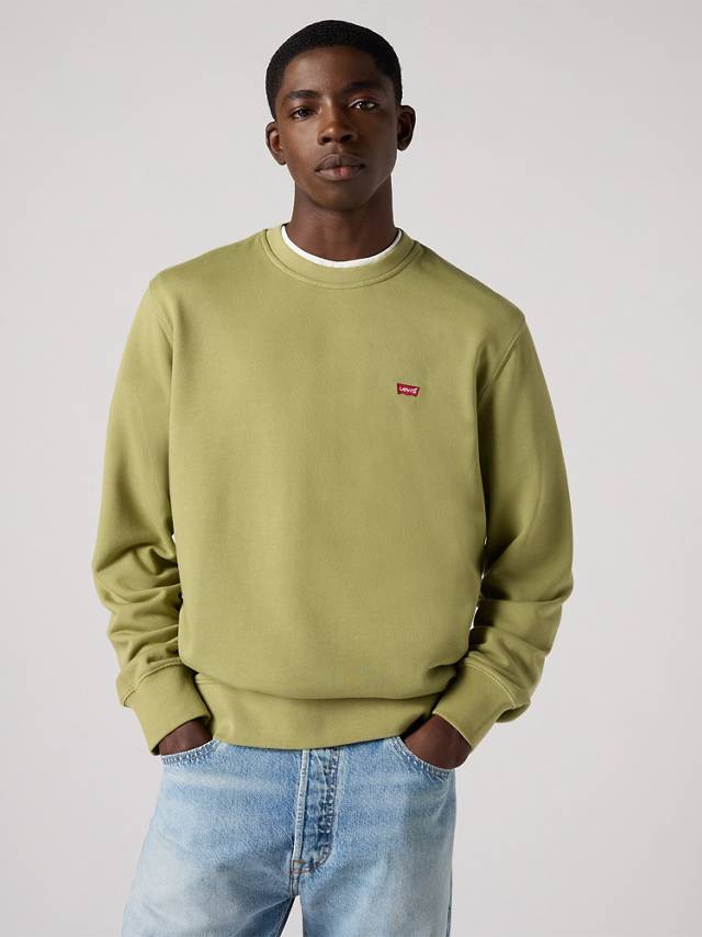 Levi's® Skateboarding Button-up Fleece Sweatshirt - Yellow Levi's® Skateboarding Button-up Fleece Sweatshirt - Yellow