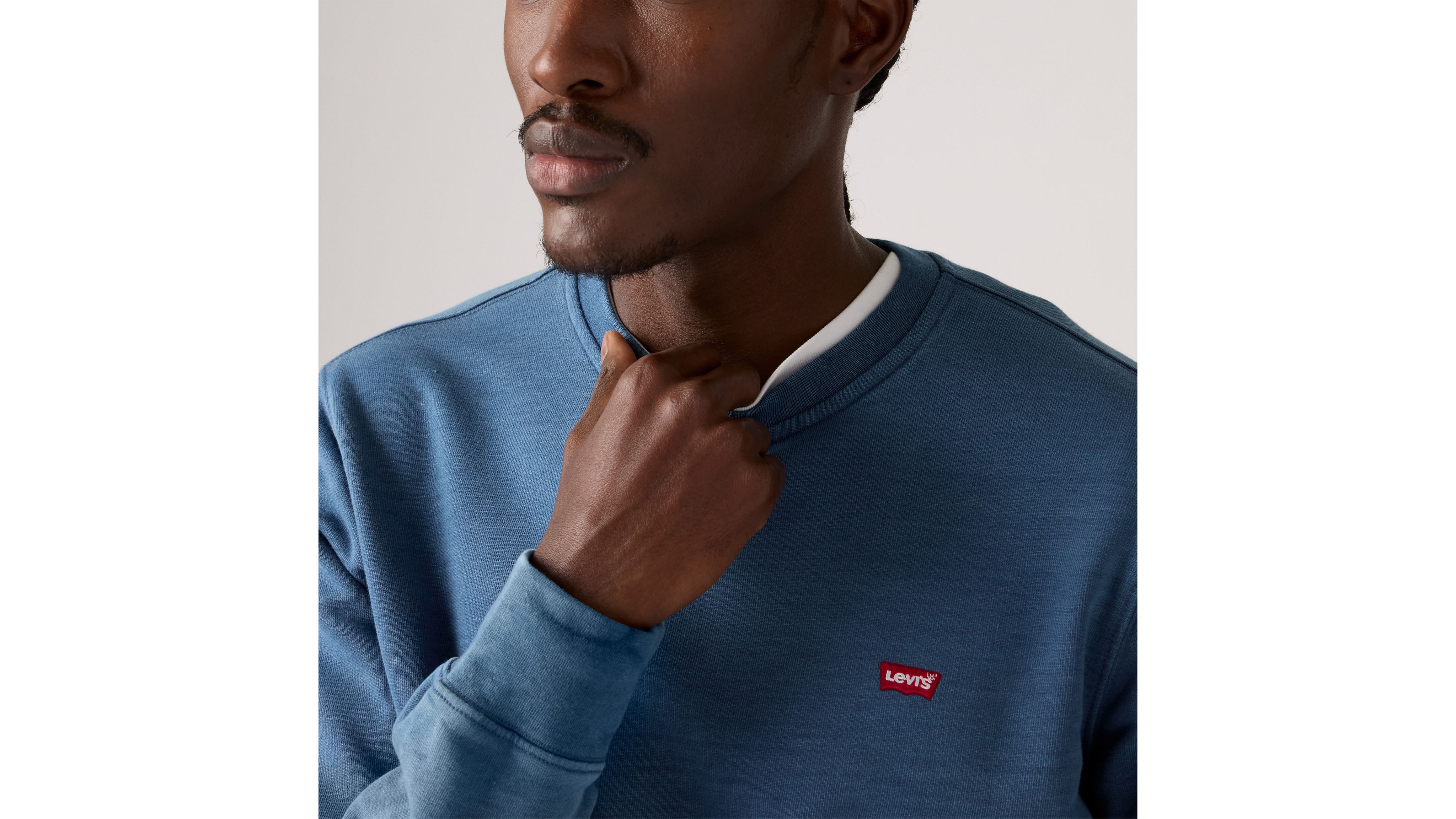 Original Housemark Crewneck Sweatshirt - Blue | Levi's® MK