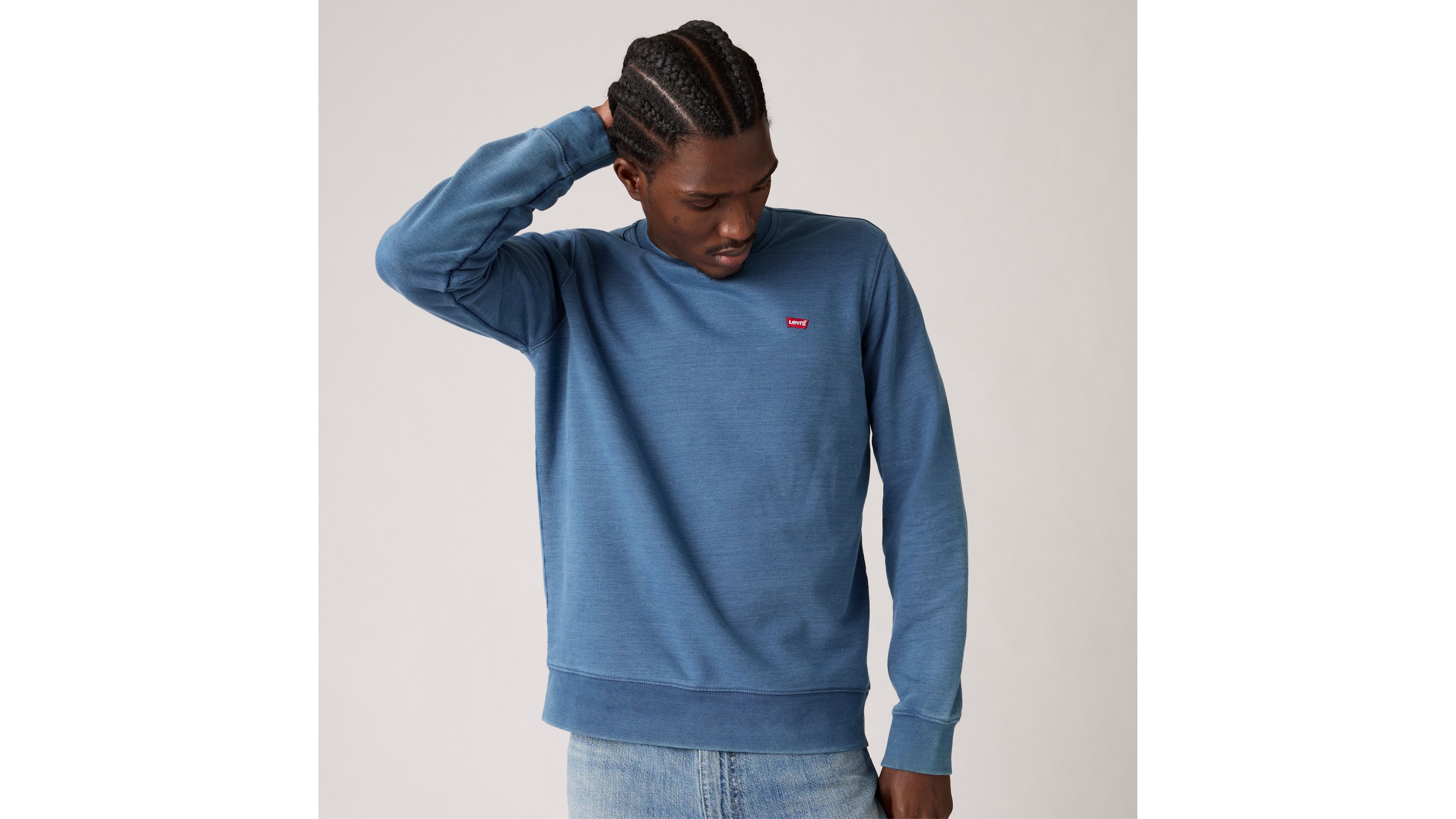 Original Housemark Crewneck Sweatshirt - Blue | Levi's® NO