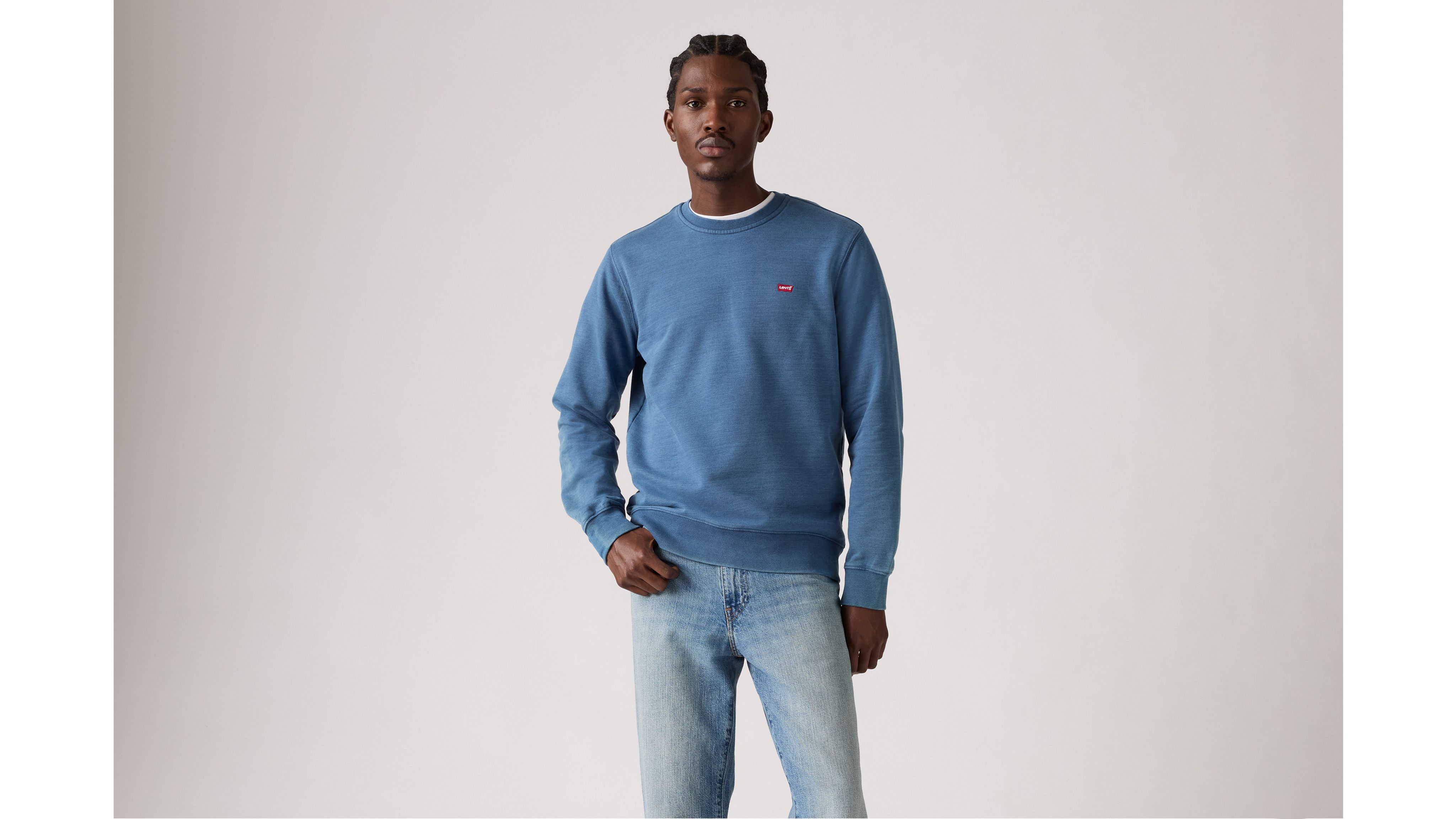 Original Housemark Crewneck Sweatshirt - Blue | Levi's® NO