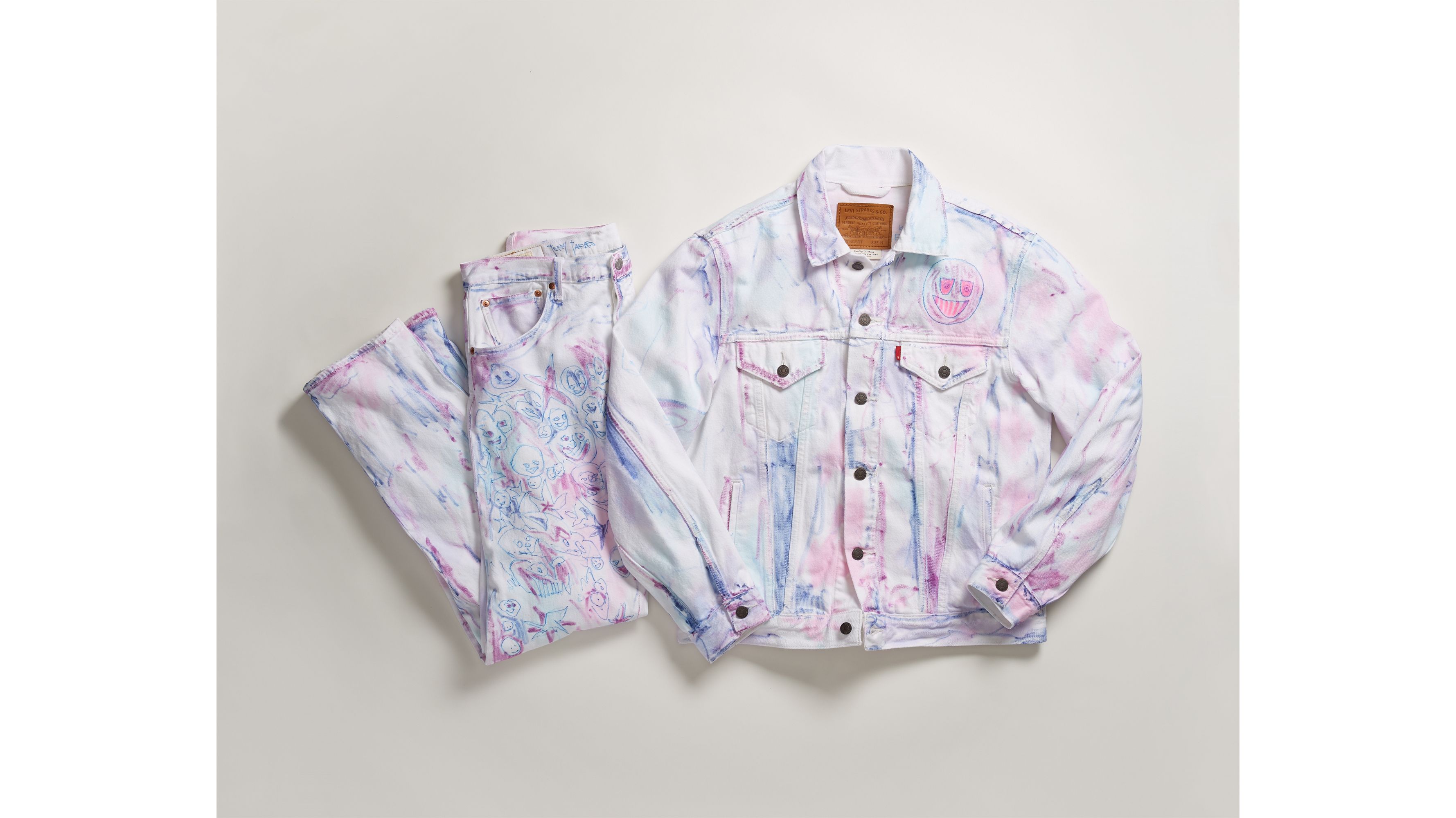 Levi’s® X Tony Tafuro + Kevin Emerson Vintage Fit Trucker Jacket ...