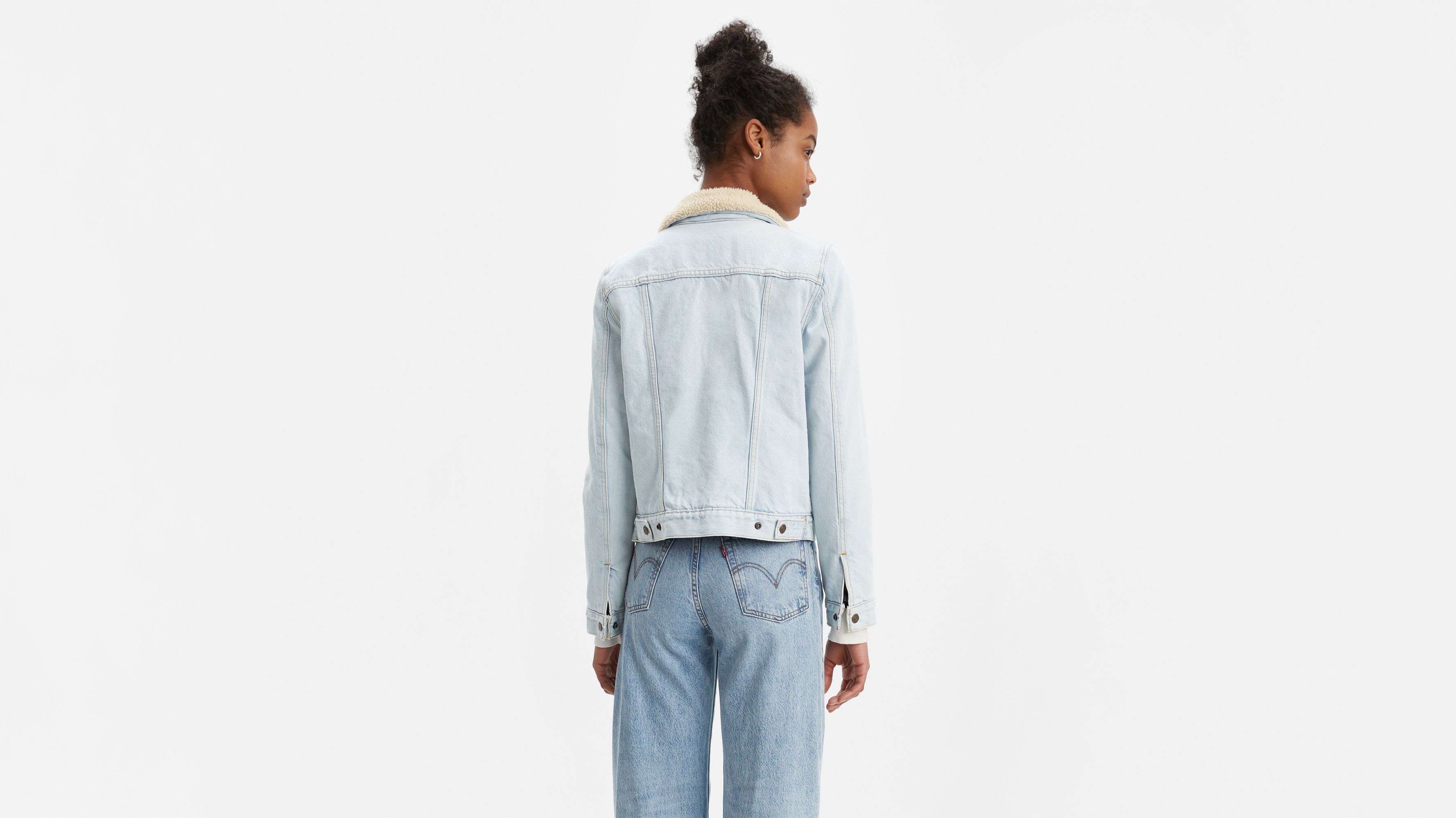 Original Sherpa Trucker Jacket - Light Wash | Levi's® US
