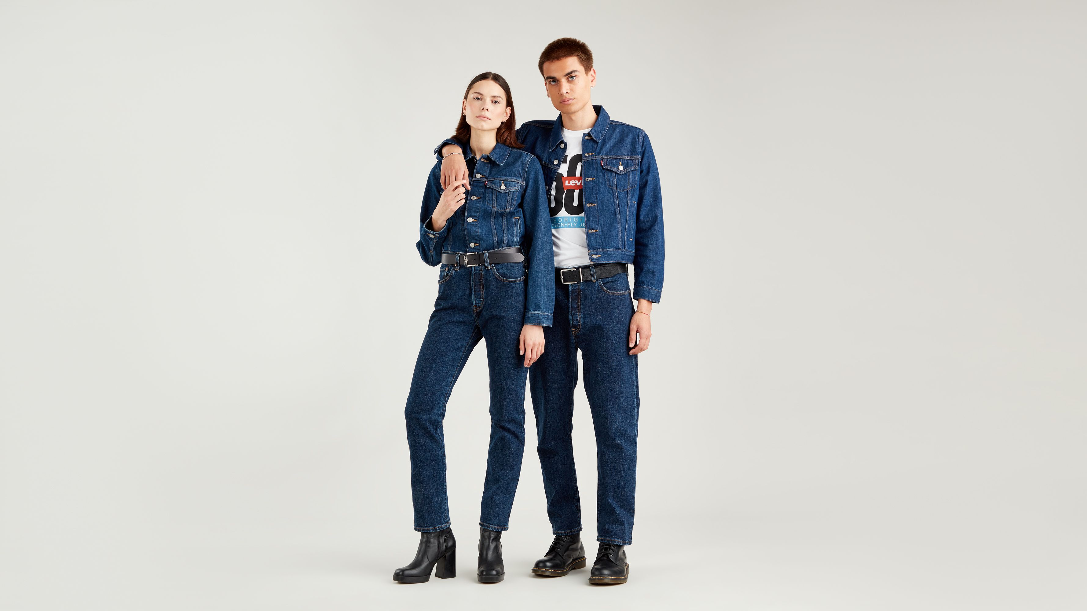 501® Crop Jeans - Blue | Levi's® GB