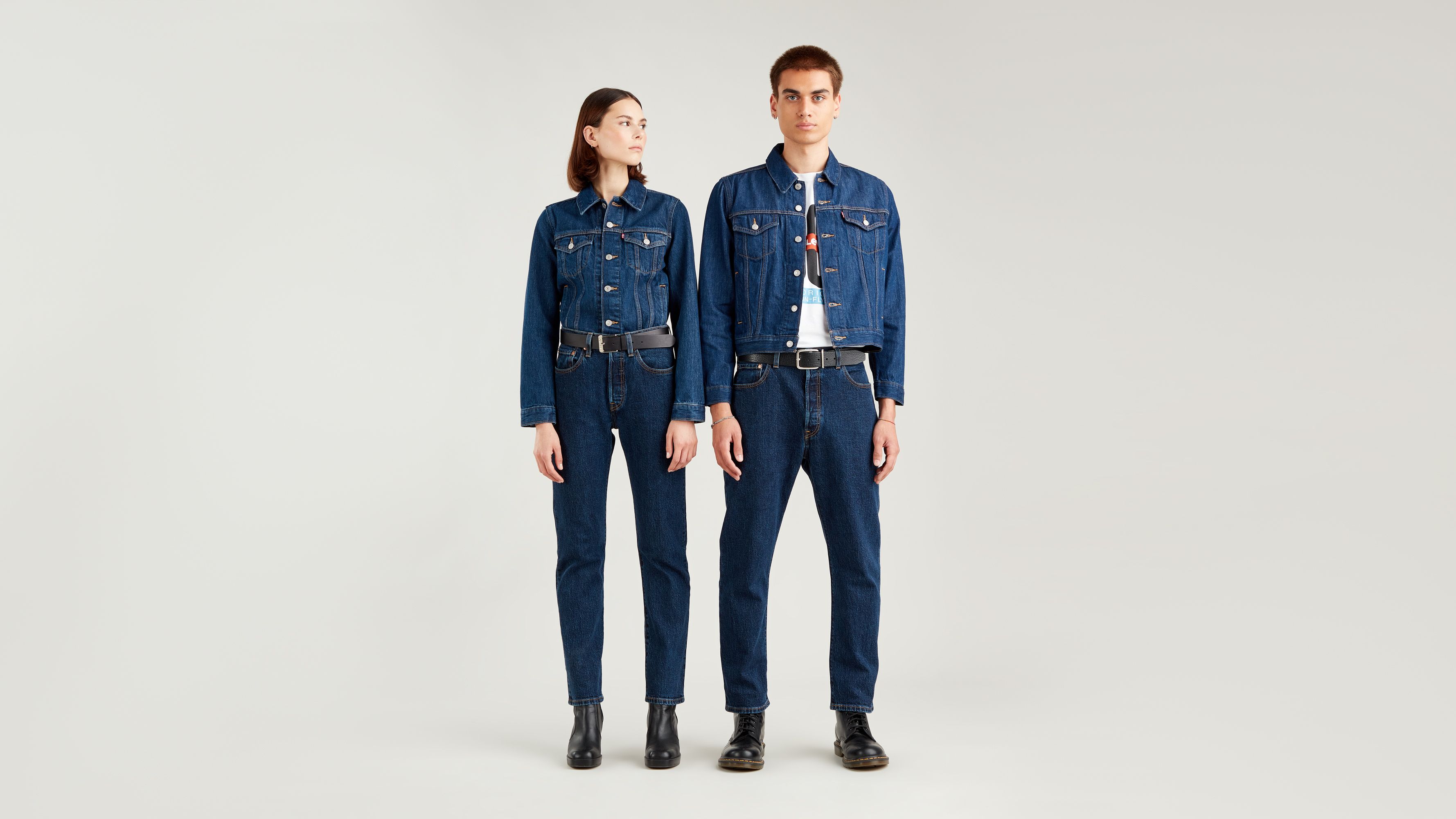 501® Crop Jeans - Blue | Levi's® GB