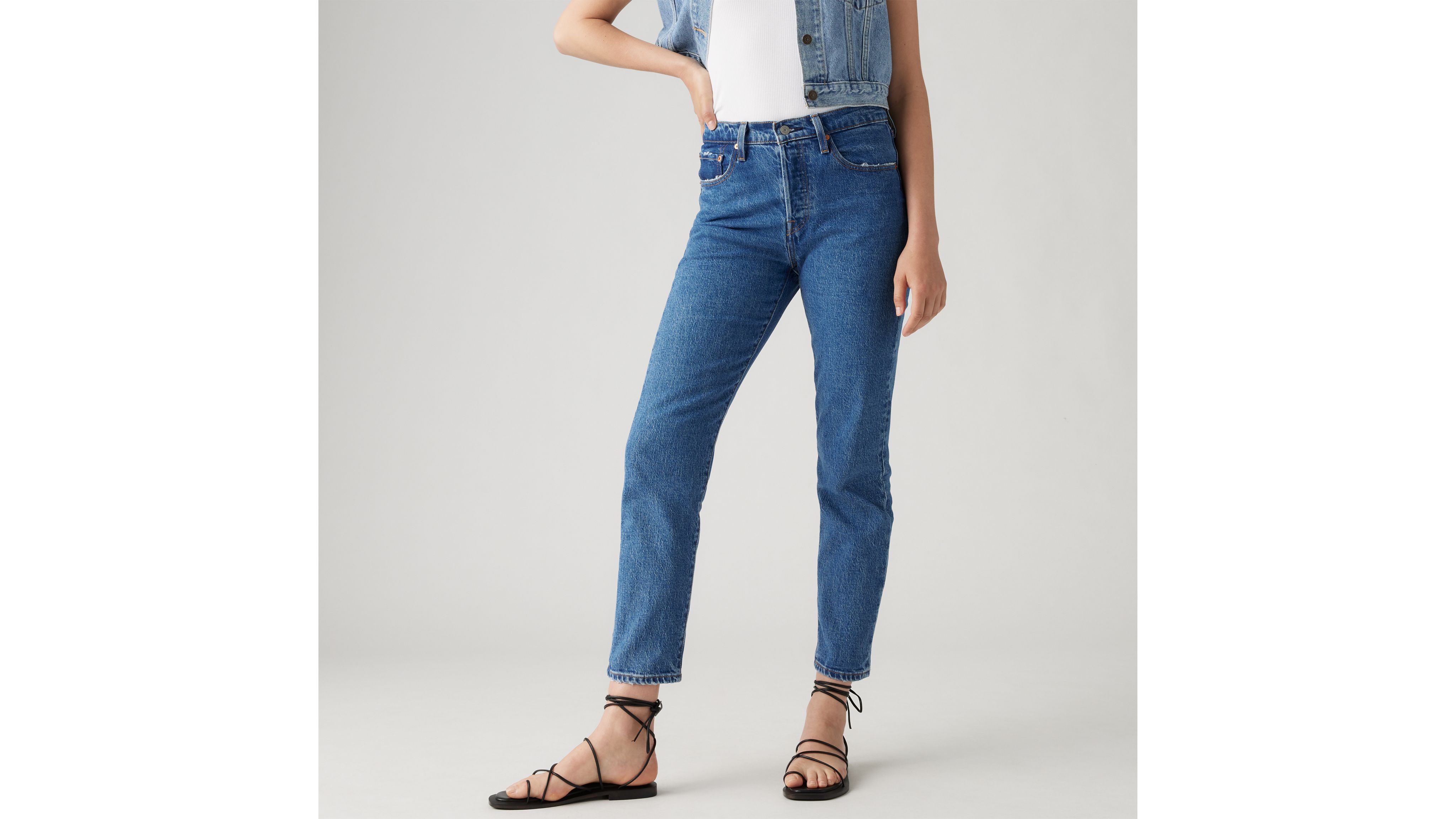 501® Crop Jeans - Blue | Levi's® GB