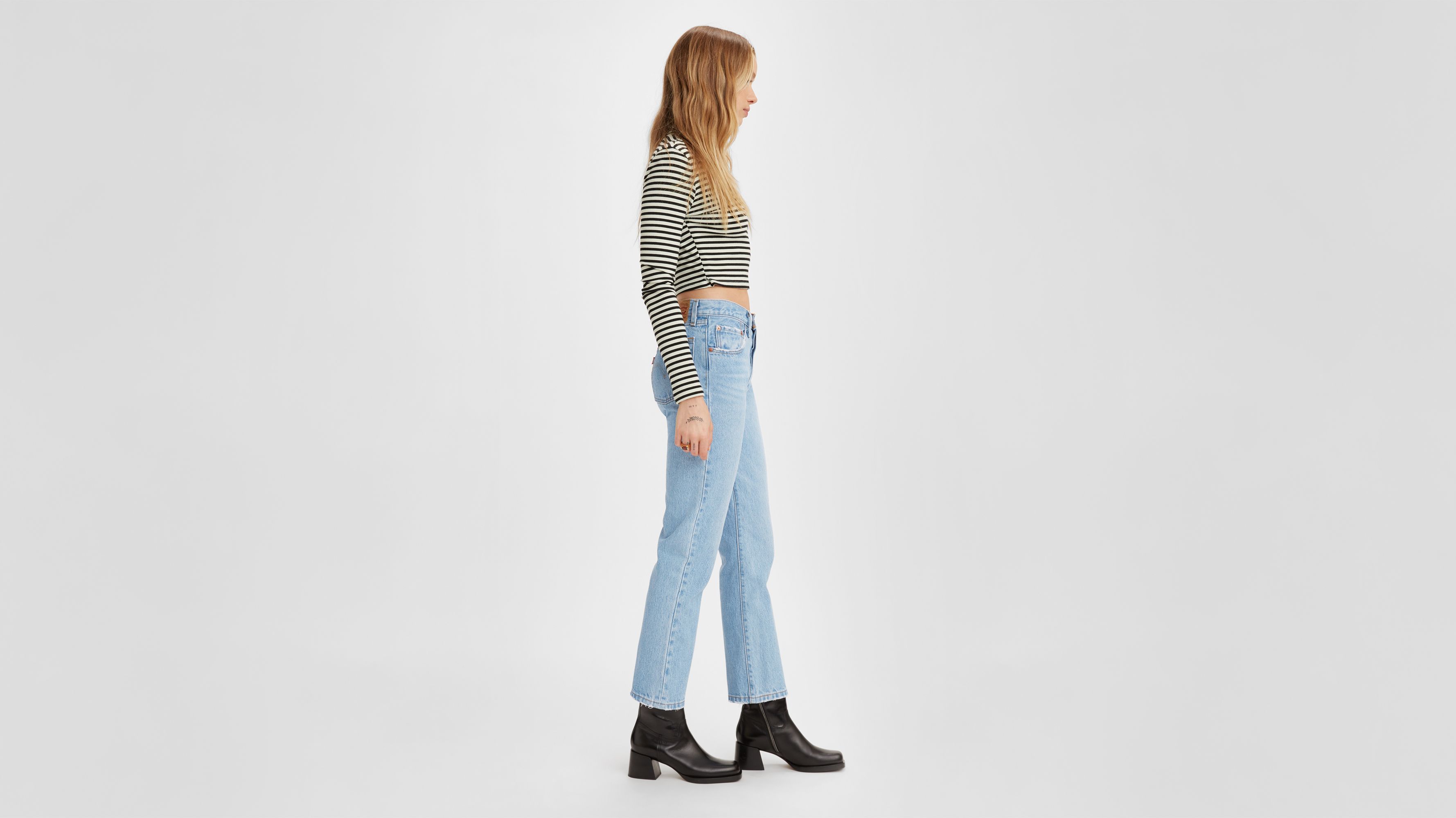 501® Crop Jeans - Blue | Levi's® GR