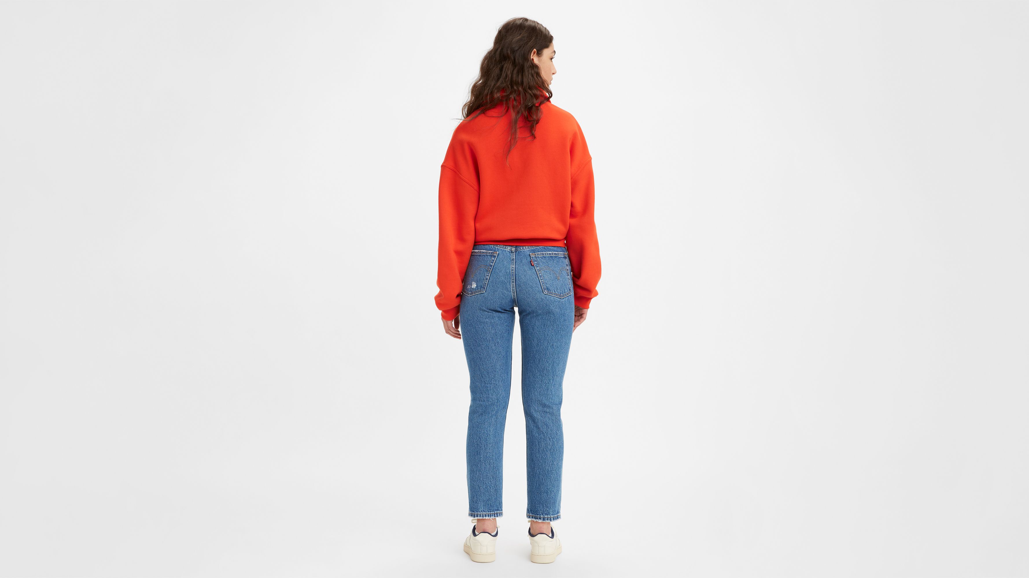 501® Levi's® Crop Jeans - Blue | Levi's® DE