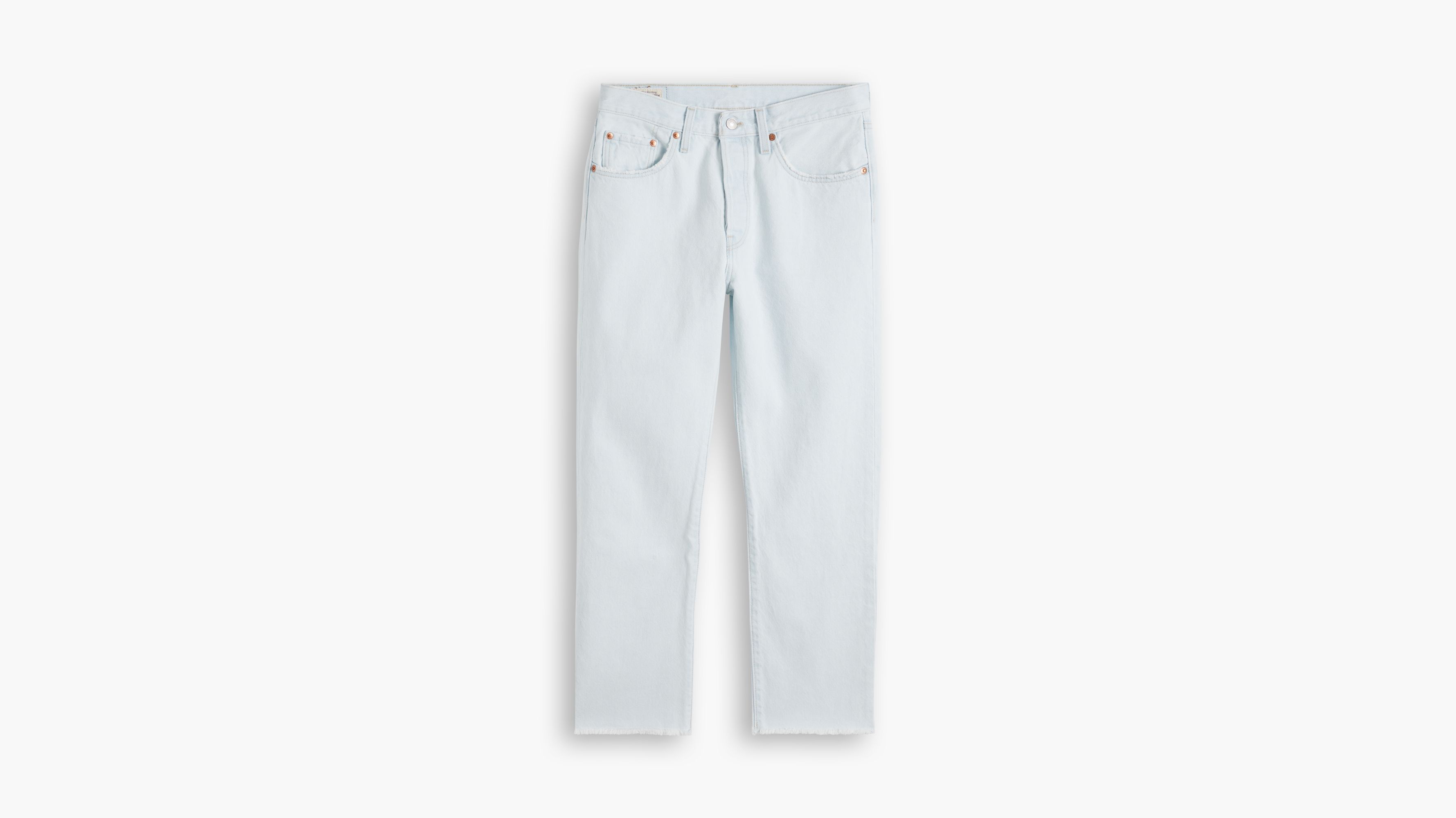 Jean 501® Levi's® Crop - Bleu | Levi's® BE