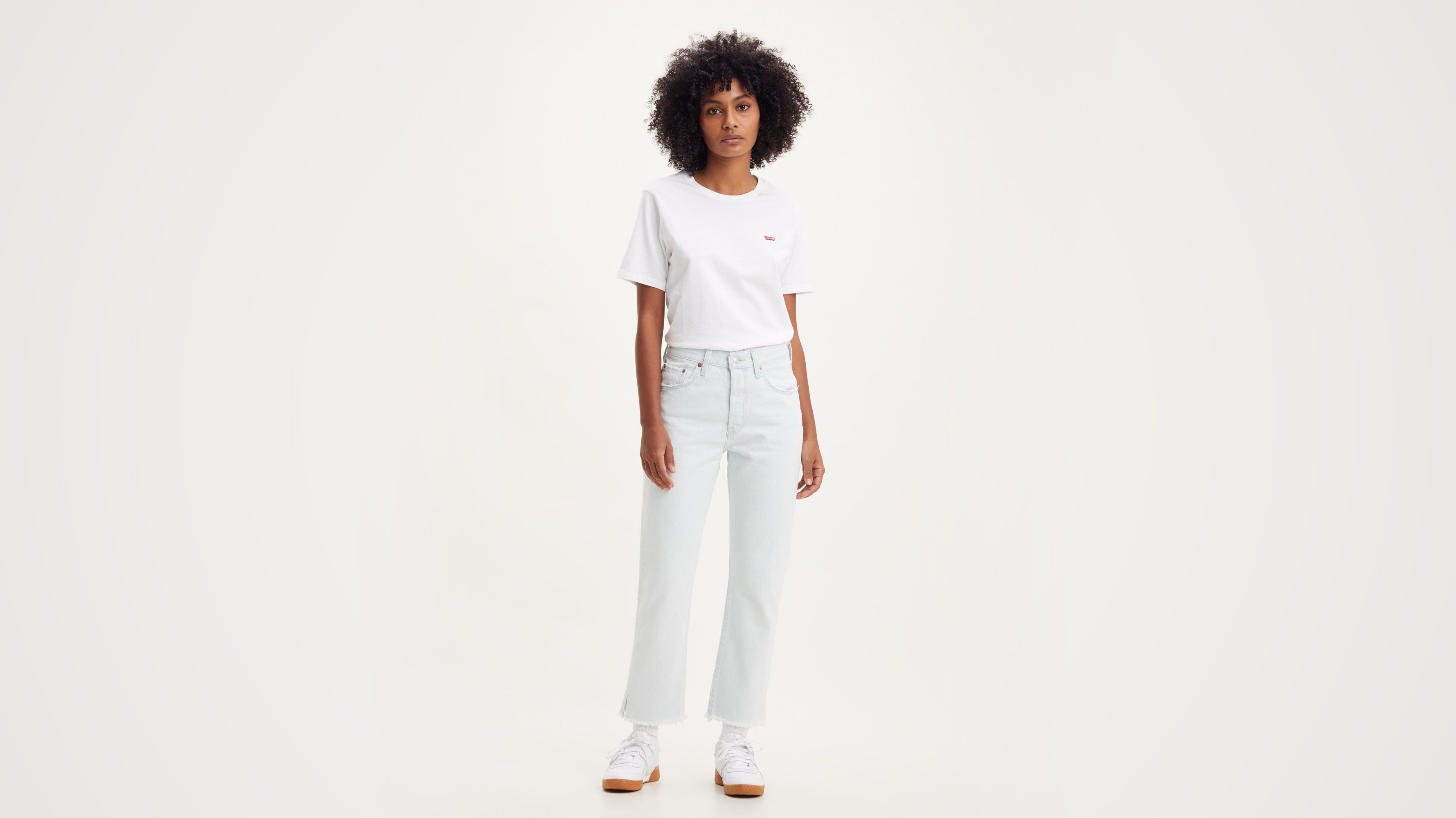 Jean 501® Levi's® Crop - Bleu | Levi's® BE