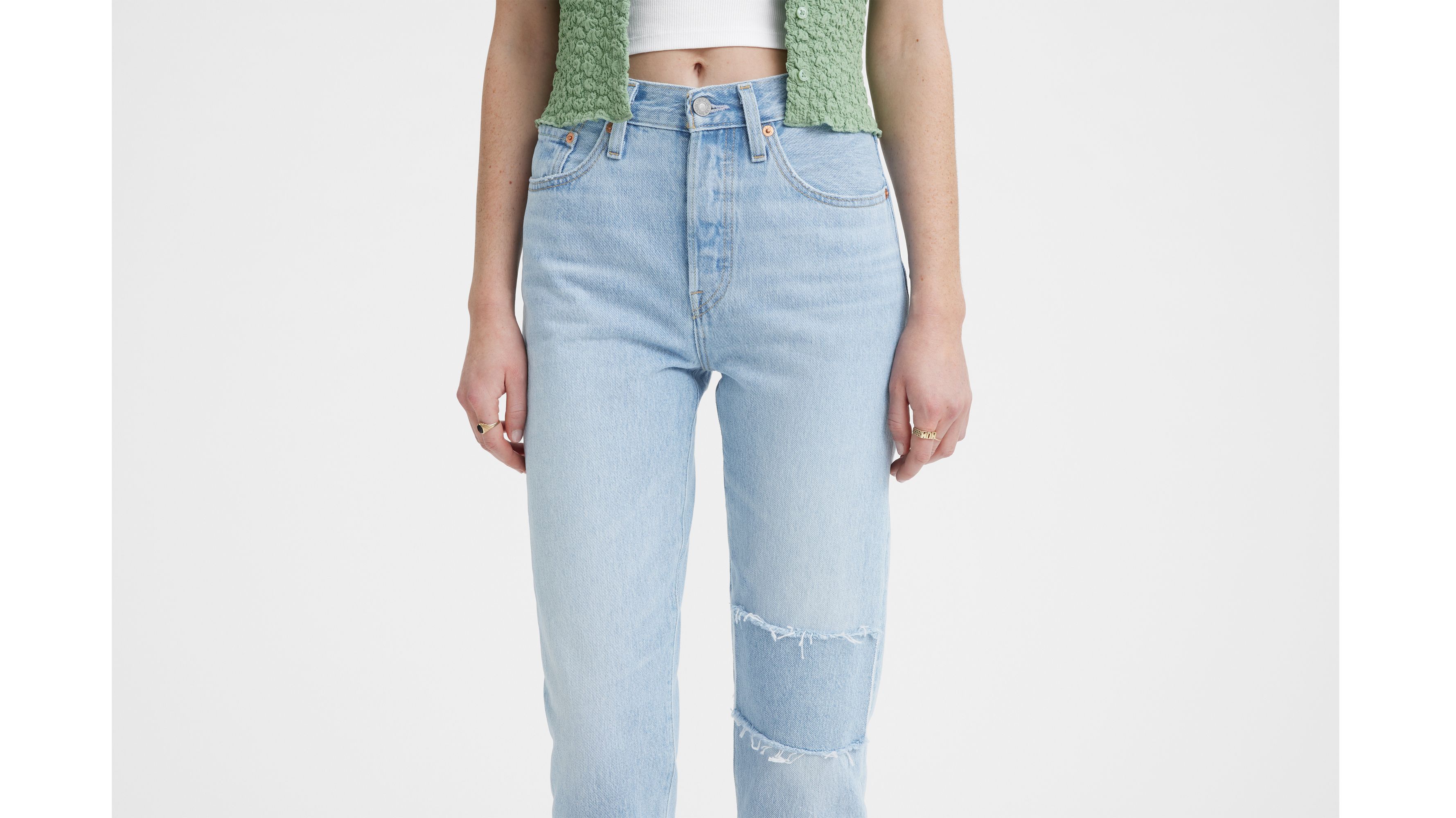 501® Crop Jeans - Blau | Levi's® DE