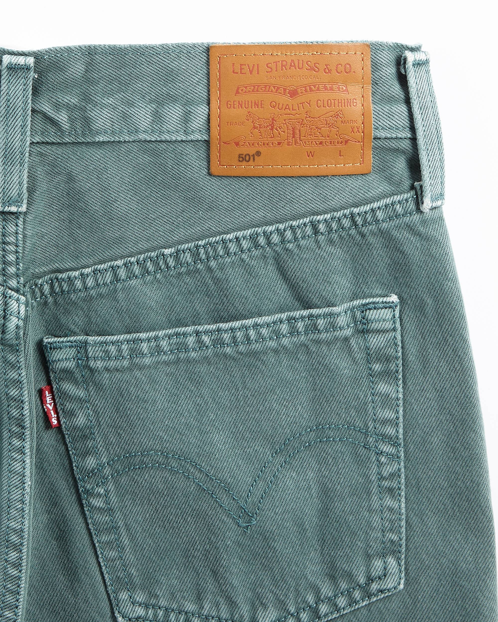 501® Original Cropped Women's Jeans - Green | Levi's® US 501® Original Cropped Women's Jeans - Green | Levi's® US
