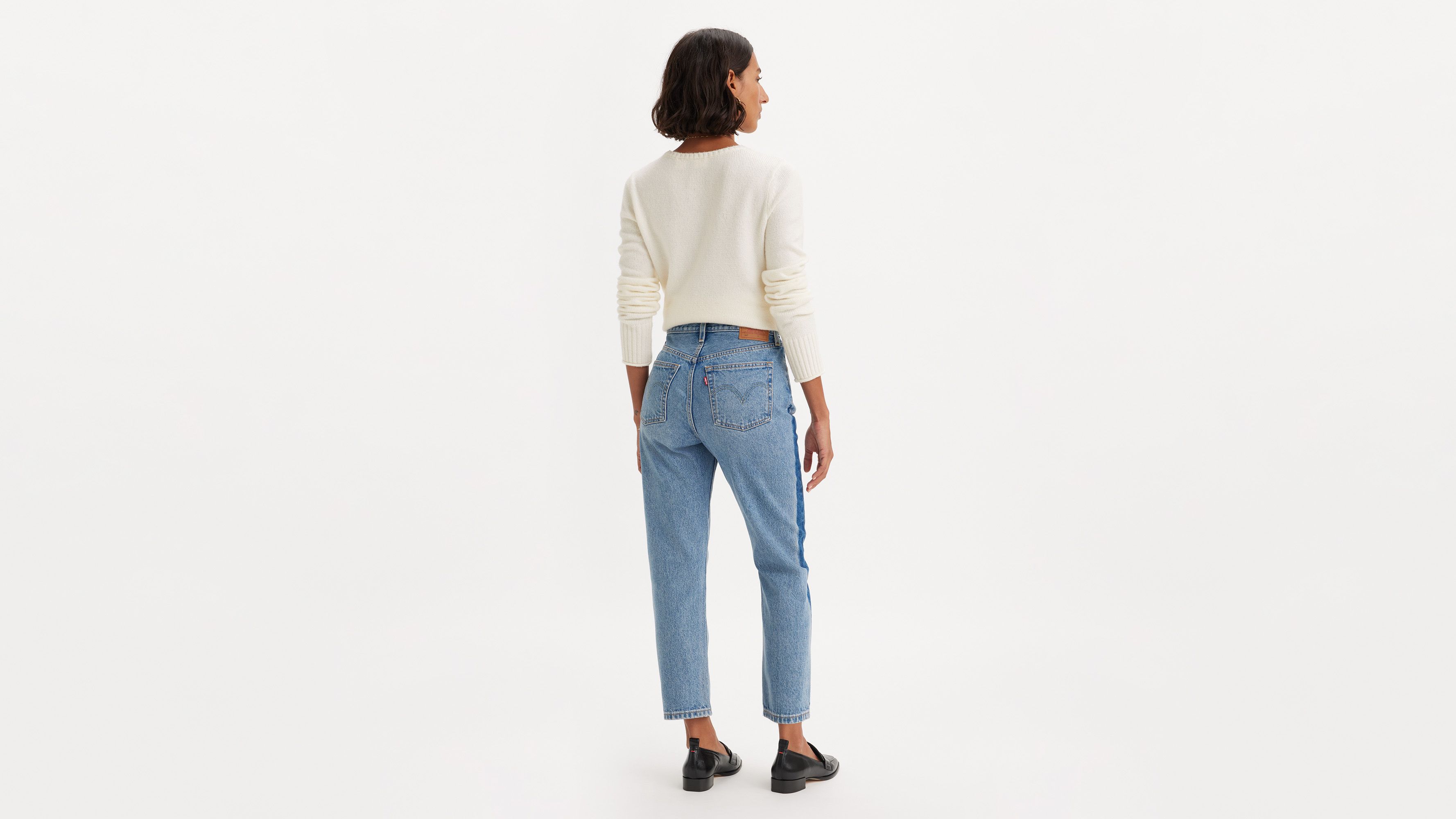 501® Levi's® Crop Jeans - Blue | Levi's® GB