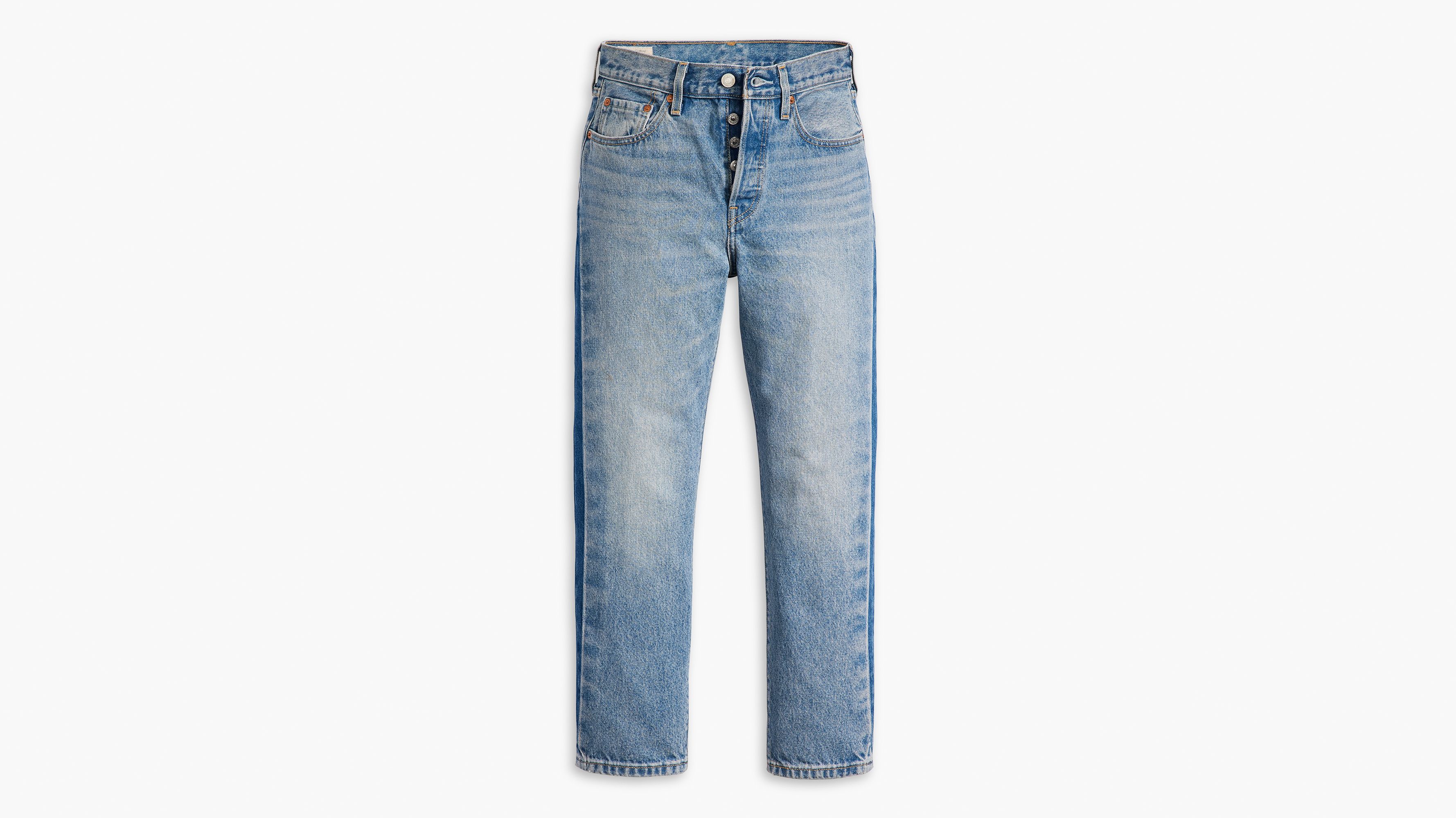 501® Levi's® Crop Jeans - Blue | Levi's® GB