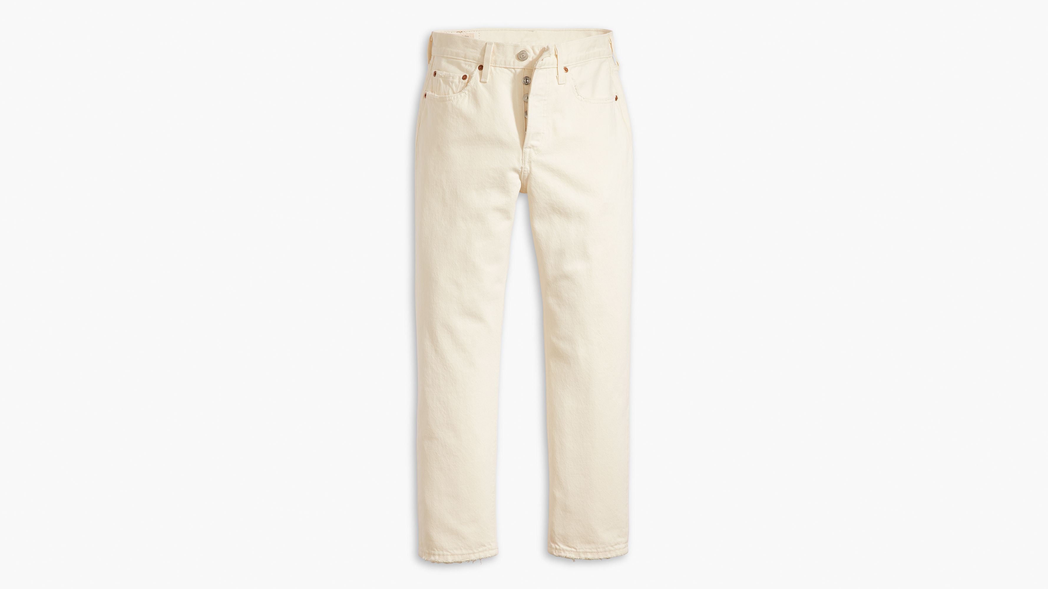 501® Crop Jeans - Cream | Levi's® GR