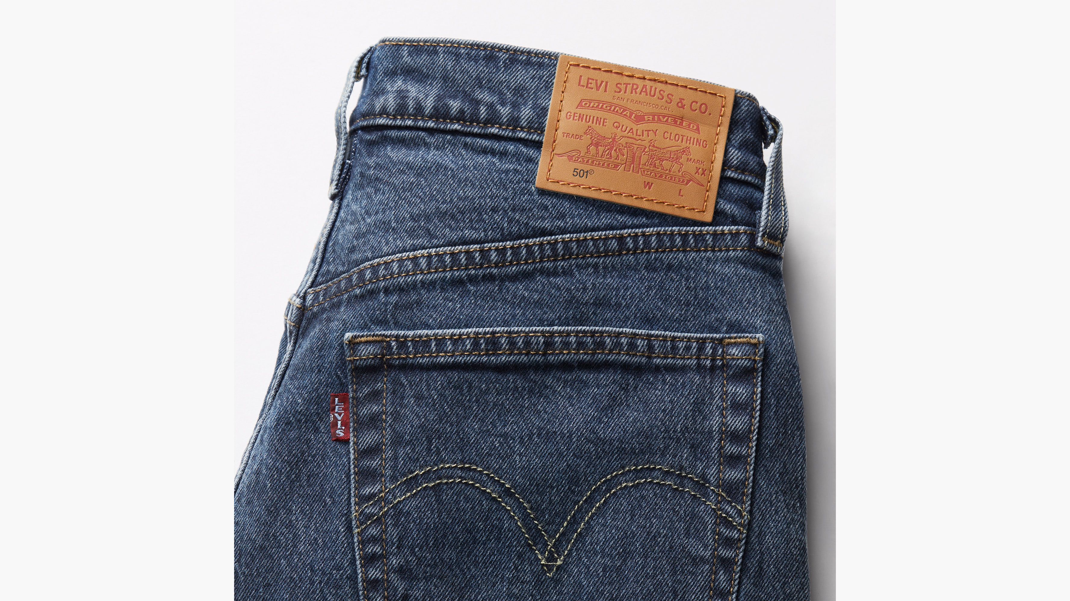 501® Crop Jeans - Blue | Levi's® BG
