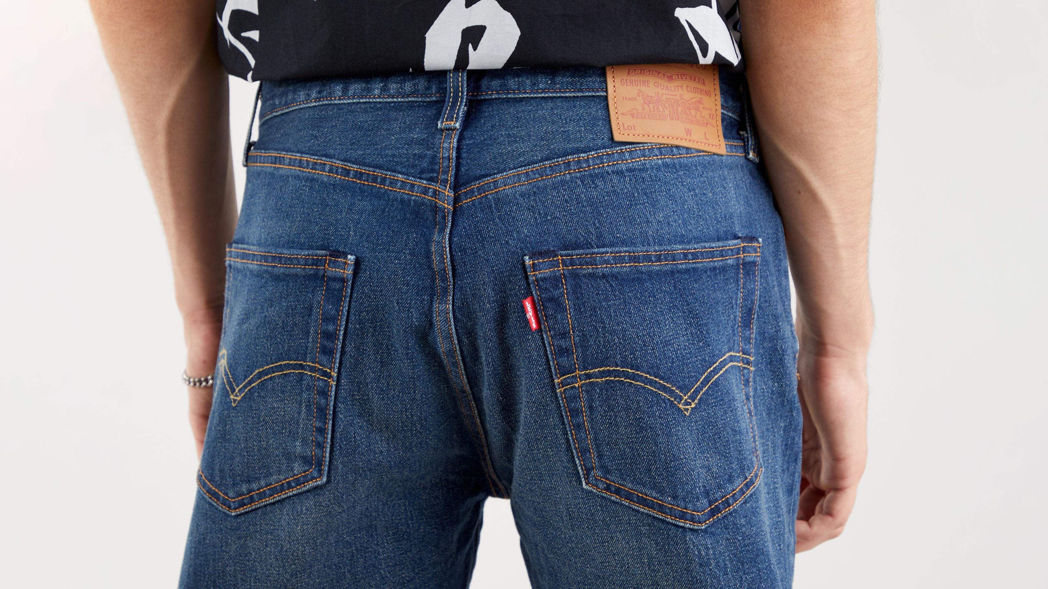 501® Levi's® Original Hemmed Shorts - Blue | Levi's® GB