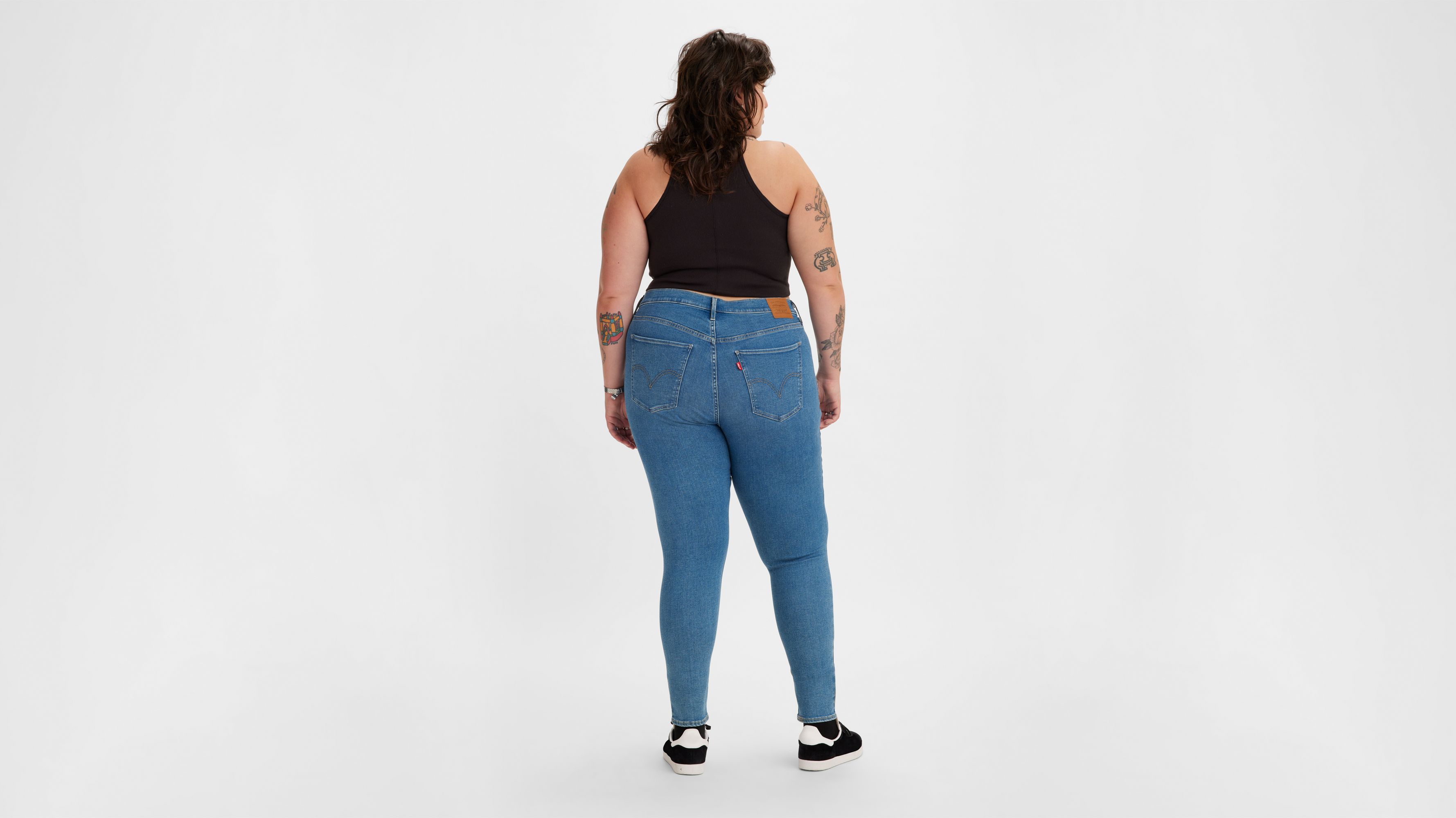 Mile High Super Skinny Jeans (plus) - Blue | Levi's® GI