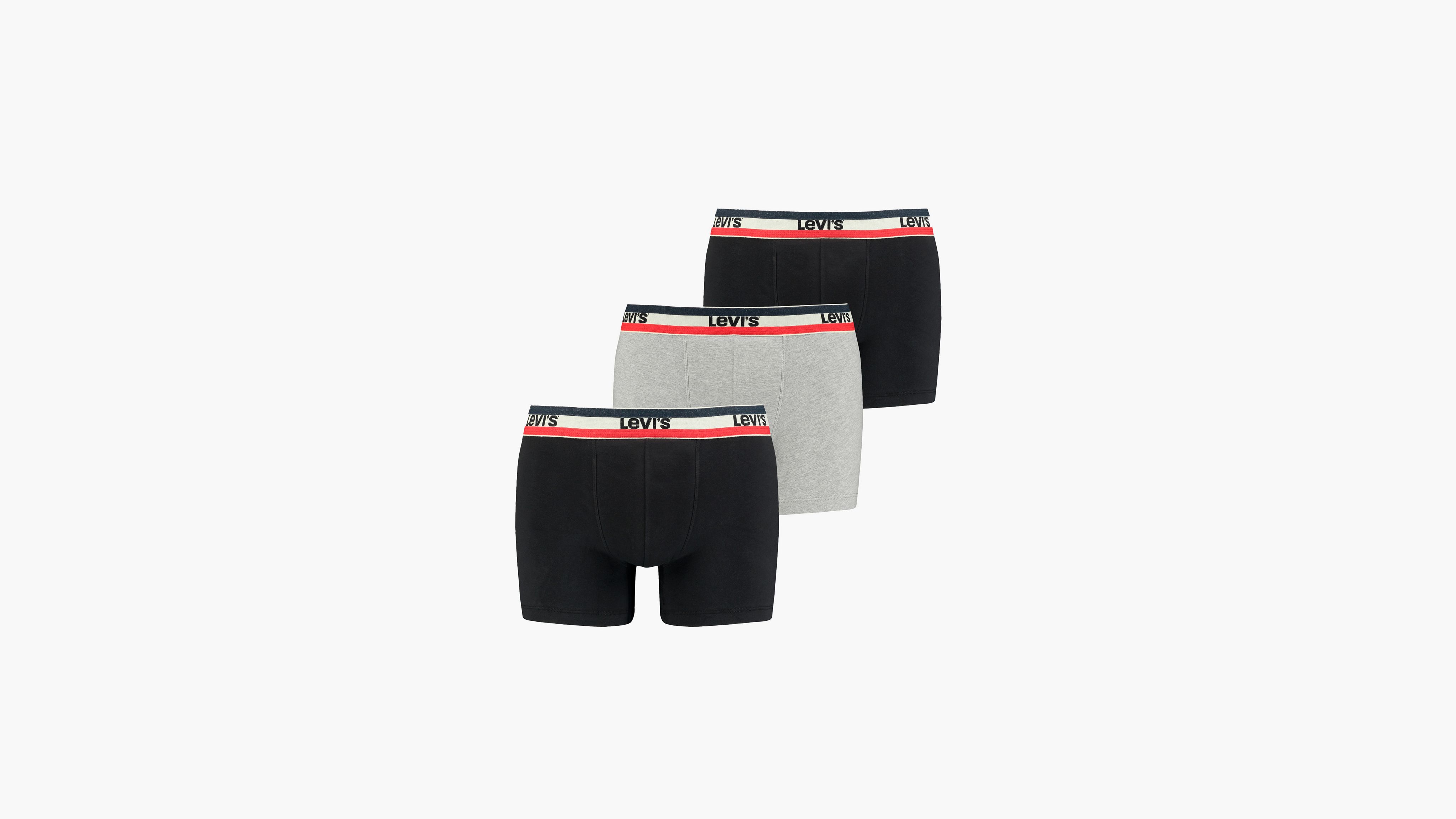 Levi's® Basic Boxer Brief - 3 Pack - Black | Levi's® GB