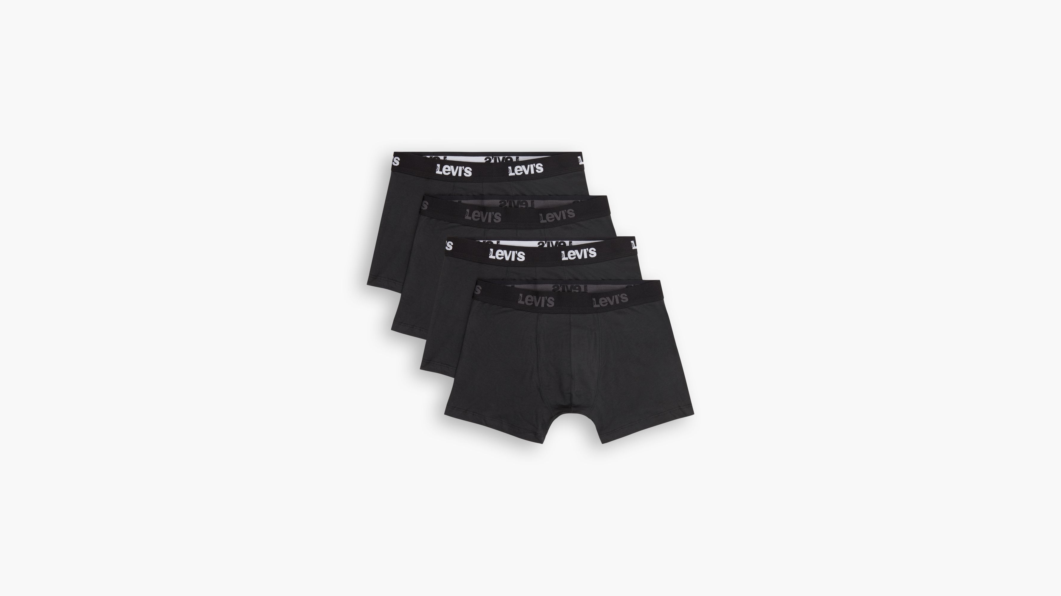 Levi's® Boxer Brief - 4 Pack - Black | Levi's® BE