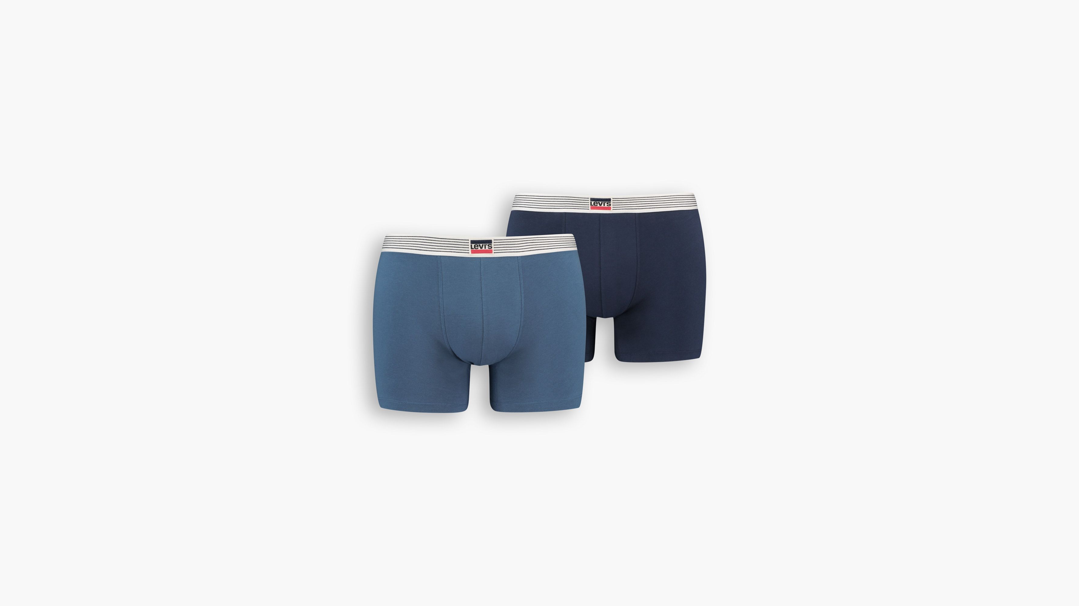 Sportswear Label Boxer Briefs 2-pack - Blue | Levi's® BE