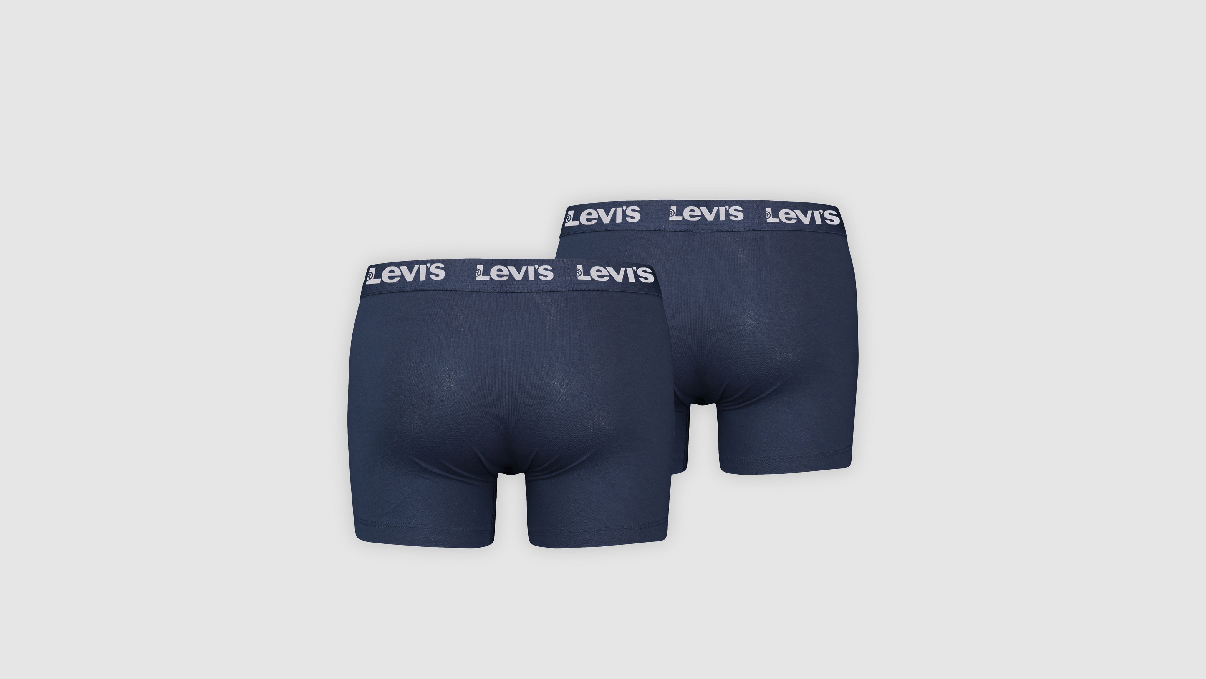 Levi's® Solid Trunks - 2 Pack - Blue | Levi's® GB