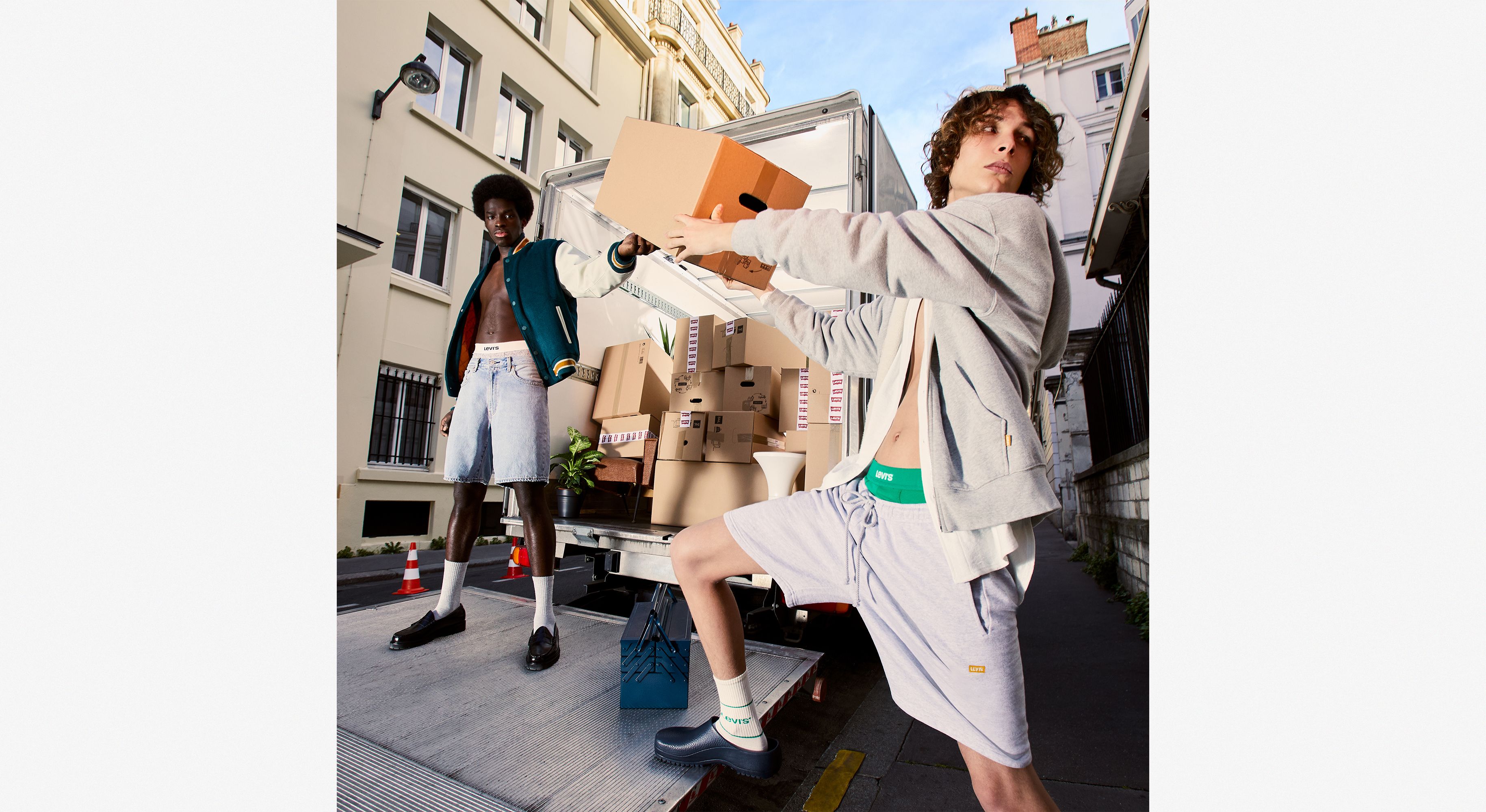 Levi's® Solid Basic Trunks - 2 Pack - Multi Colour | Levi's® GB