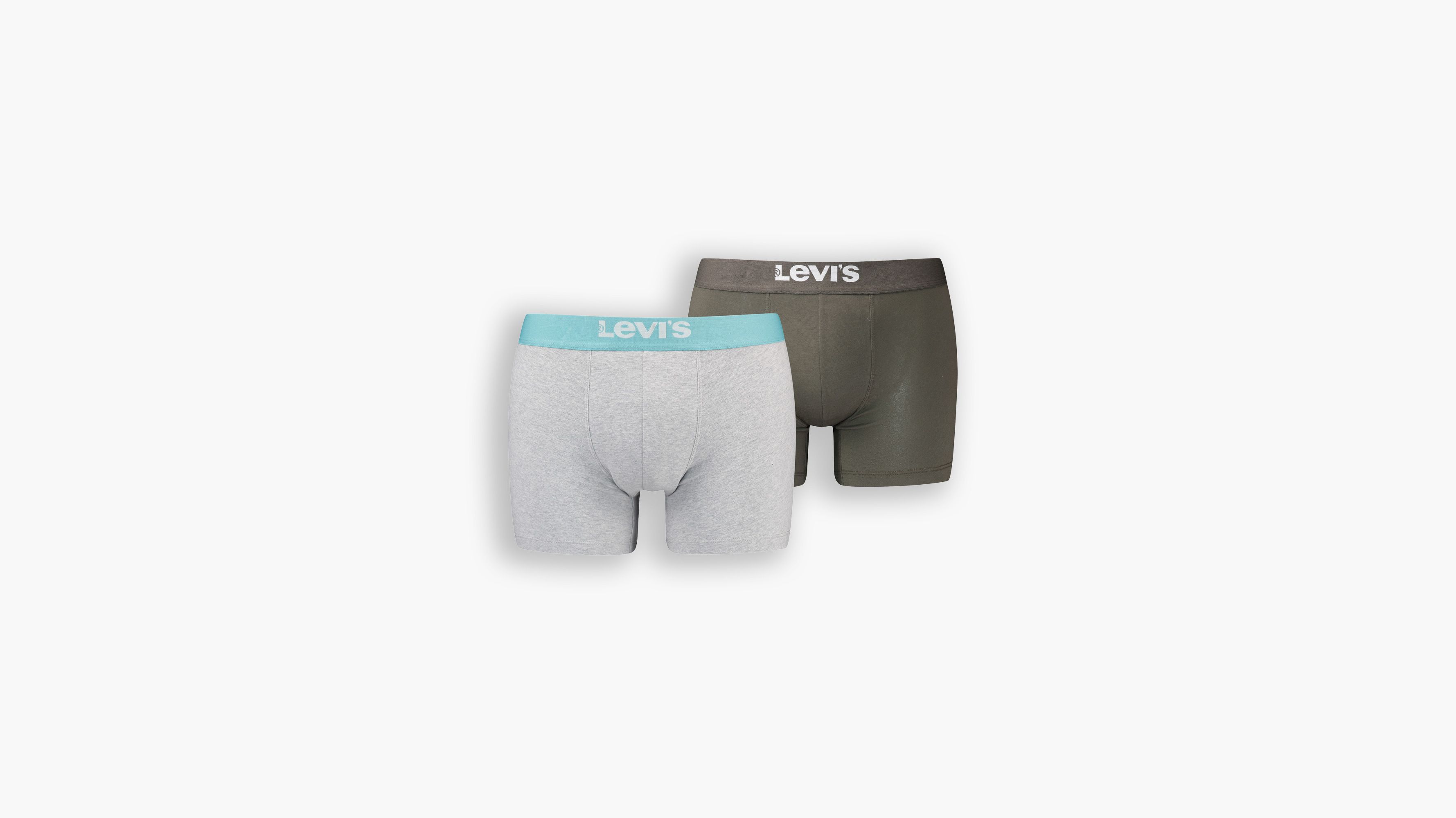 Levi's® Solid Boxer Briefs - 2 Pack - Multi Colour | Levi's® FR